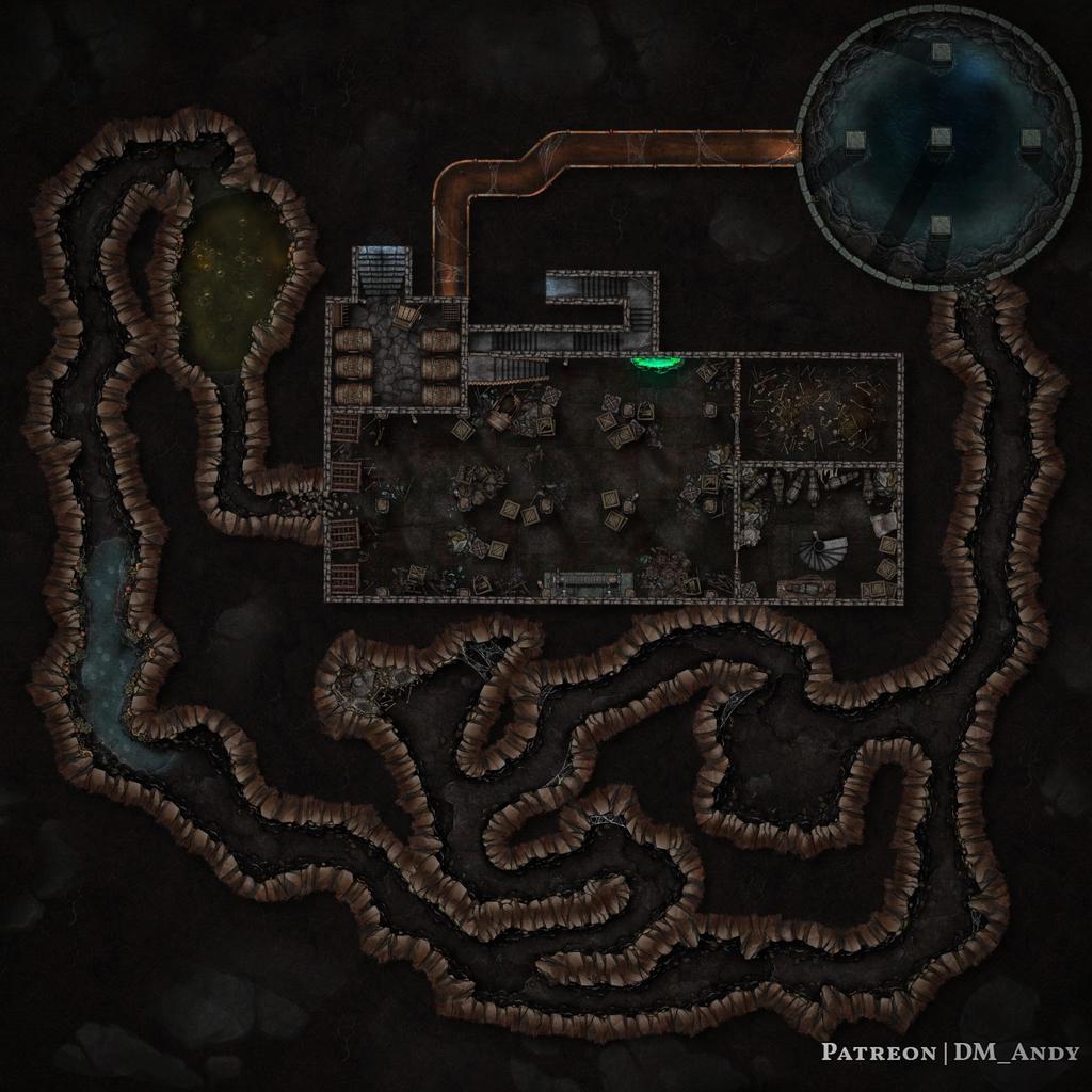 Krezk - Pool & Shrine | Inkarnate - Create Fantasy Maps Online