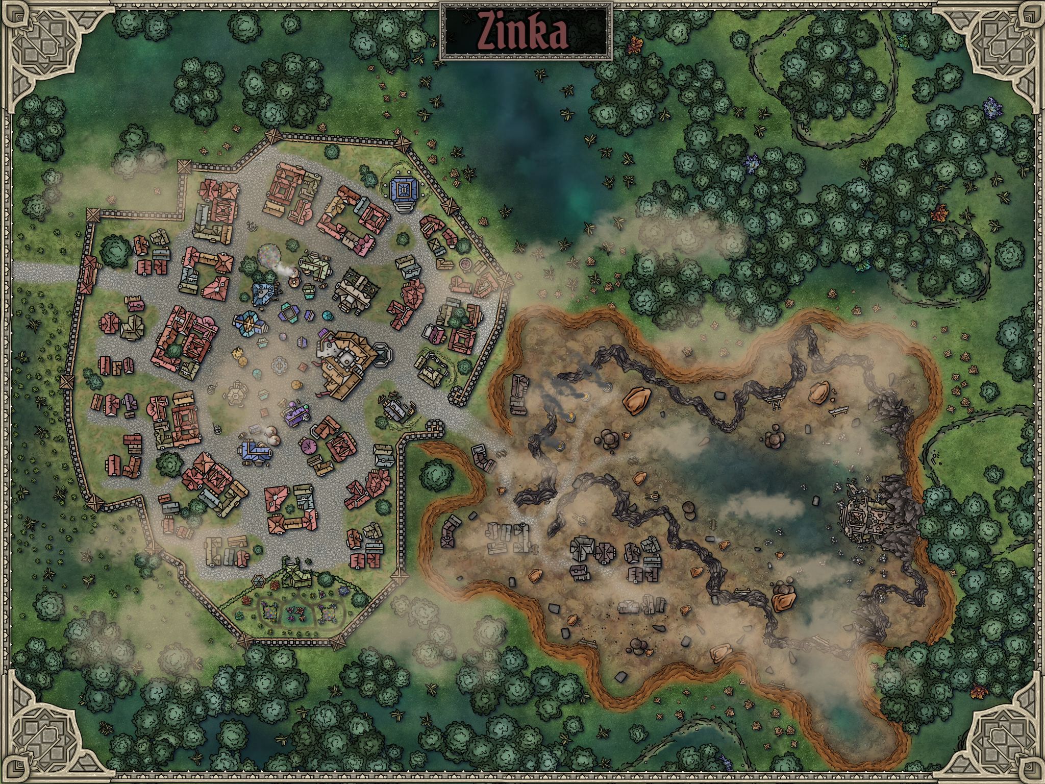 Zinka | Inkarnate - Create Fantasy Maps Online