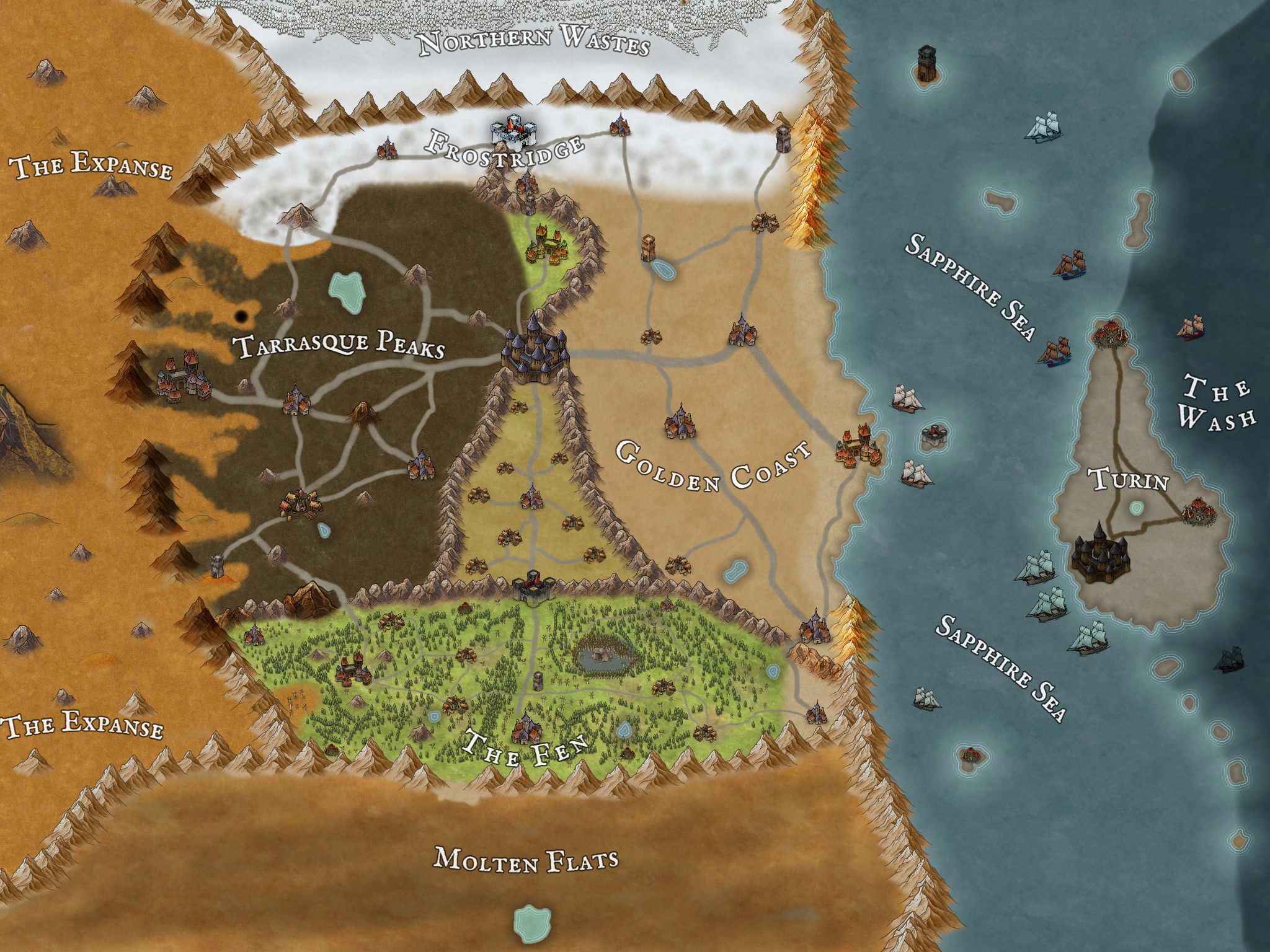 New map | Inkarnate - Create Fantasy Maps Online