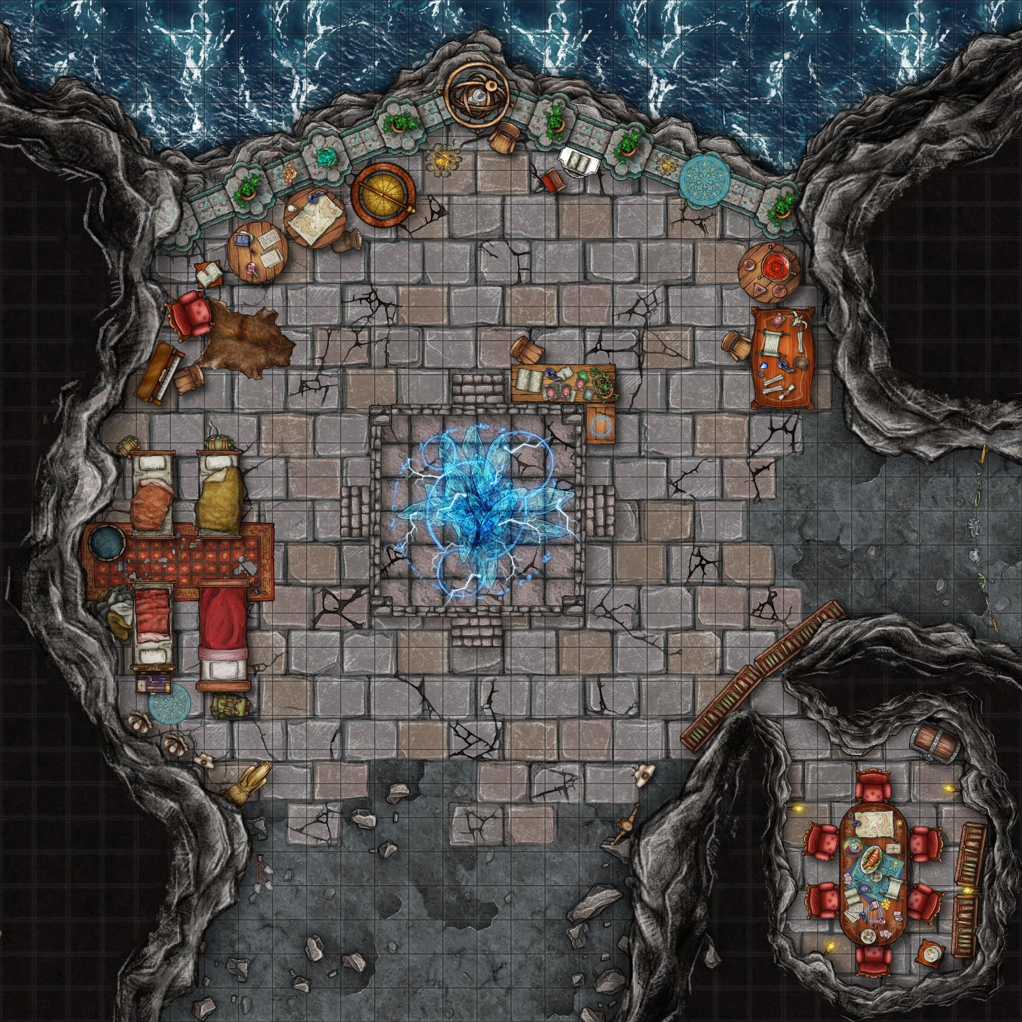 T V - The Base | Inkarnate - Create Fantasy Maps Online