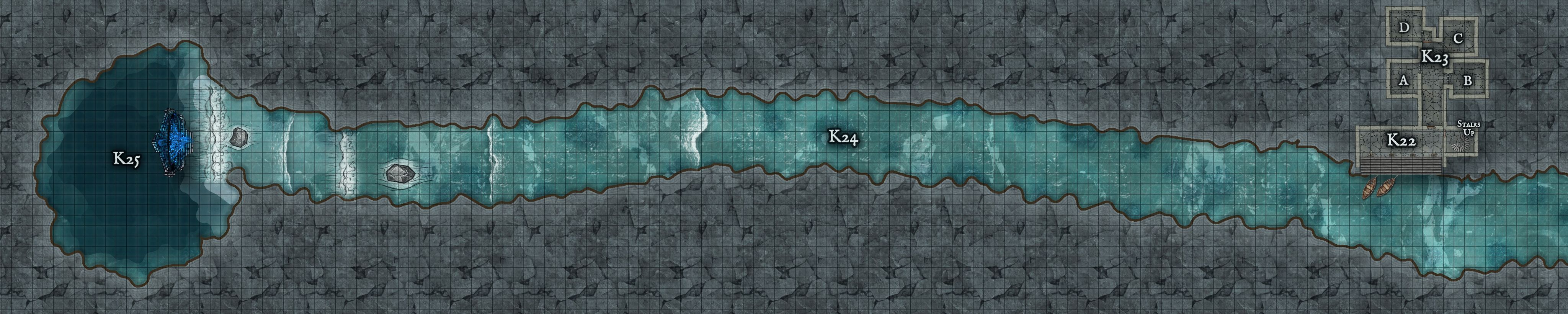 Rivergard - Underground River | Inkarnate - Create Fantasy Maps Online
