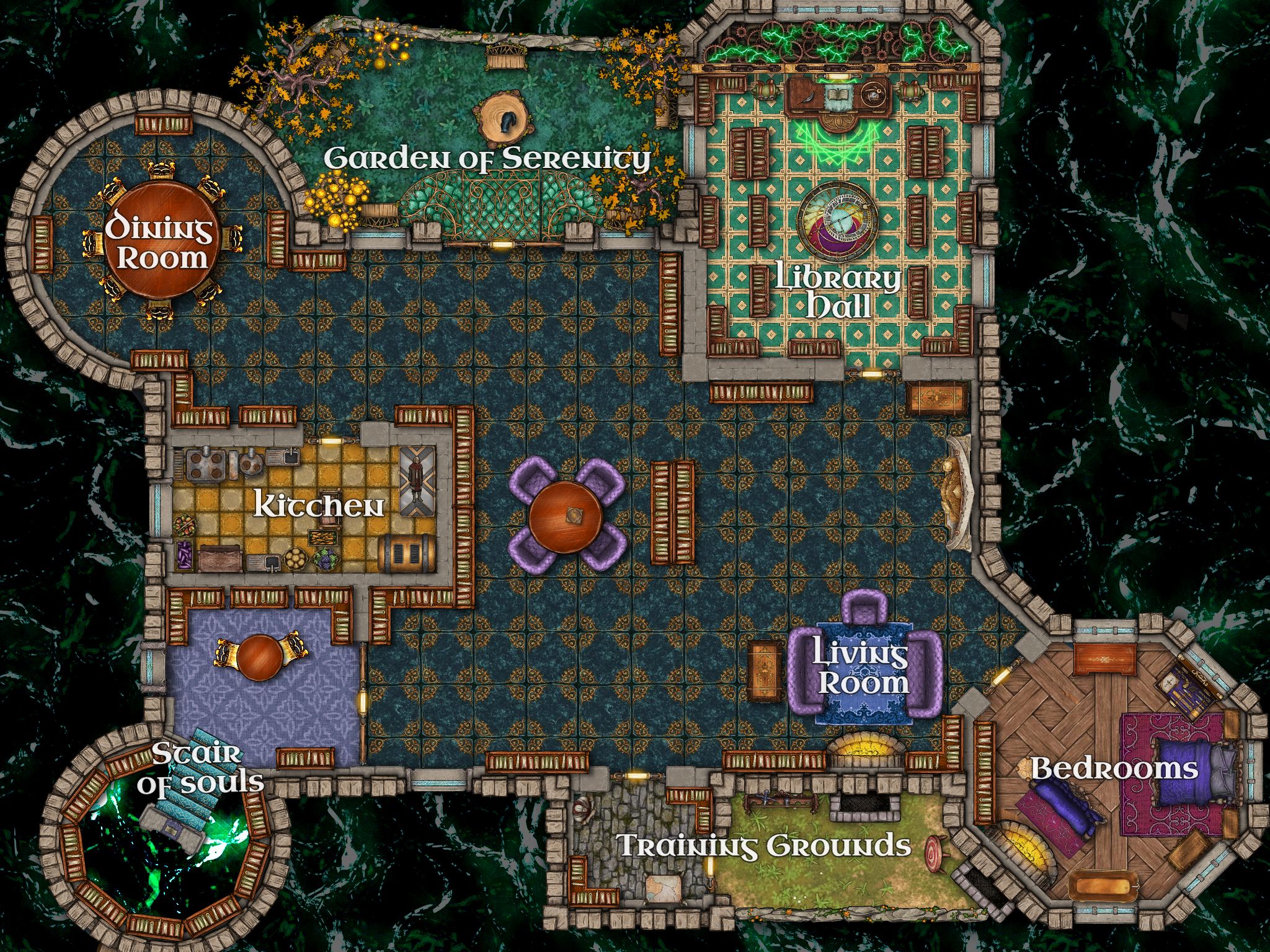 The Library | Inkarnate - Create Fantasy Maps Online