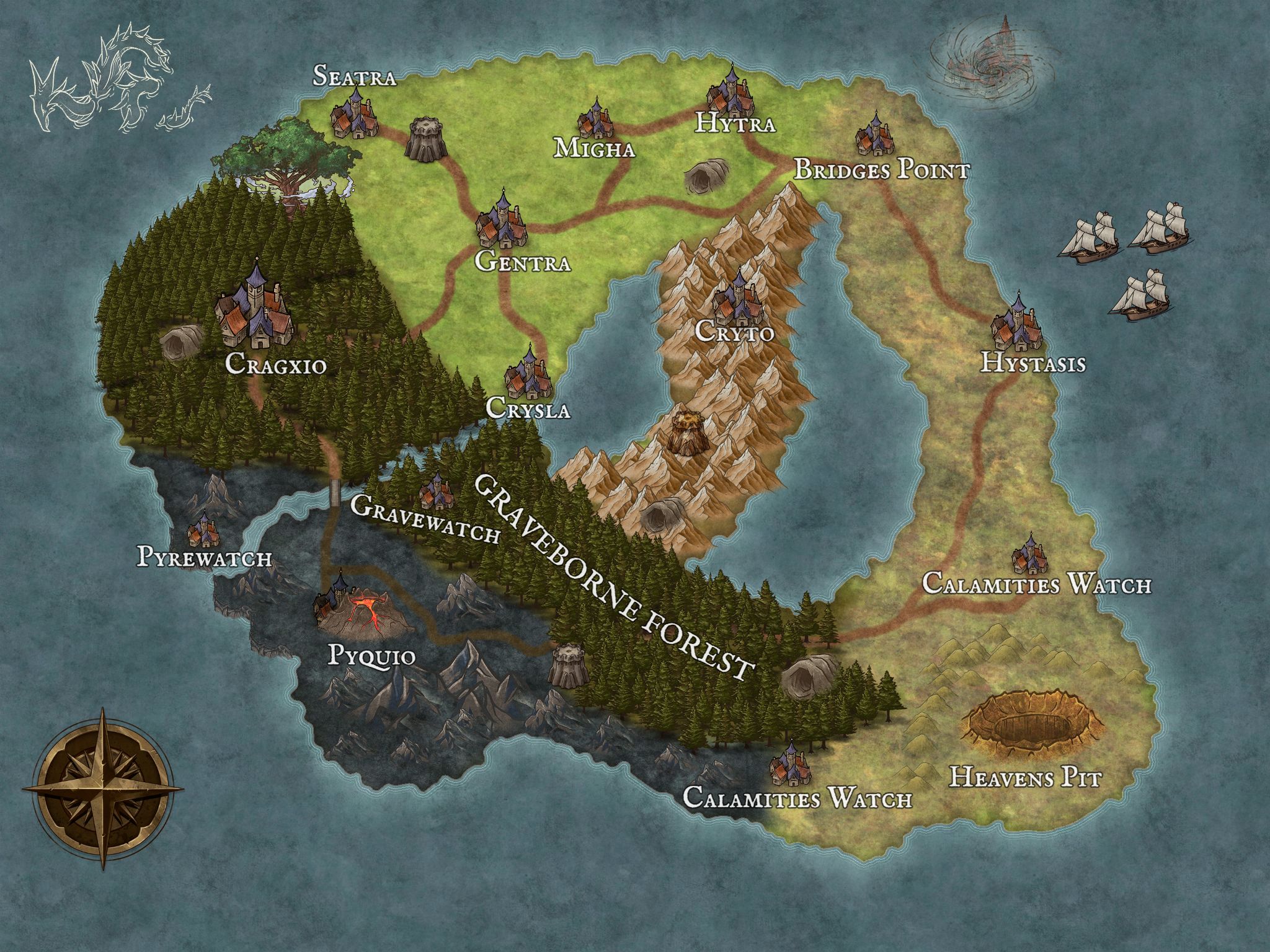 G&A DND | Inkarnate - Create Fantasy Maps Online