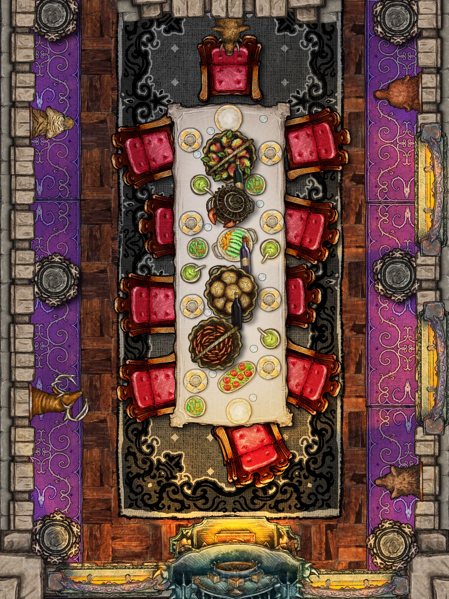 dinner party | Inkarnate - Create Fantasy Maps Online