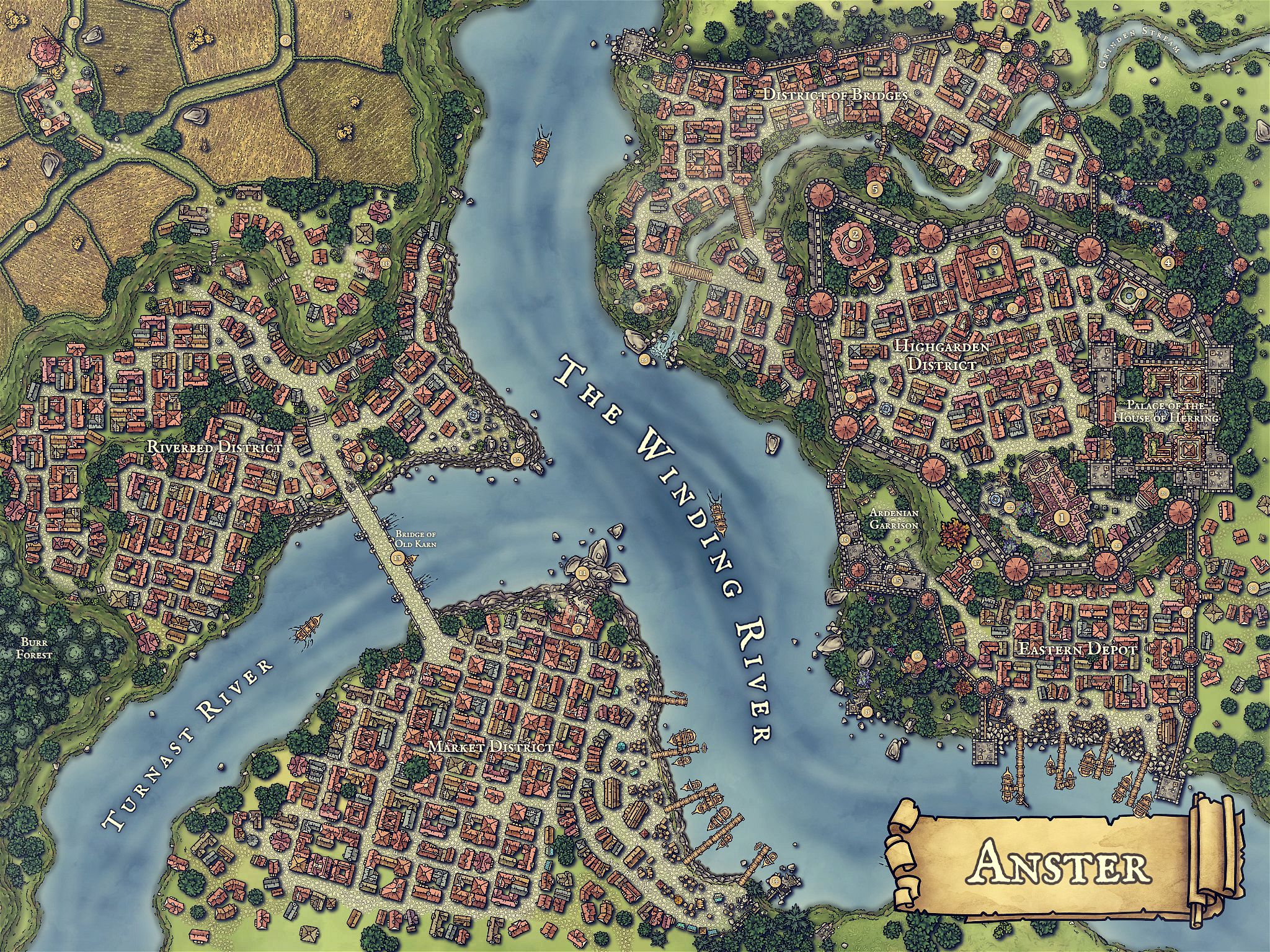 Anster | Inkarnate - Create Fantasy Maps Online