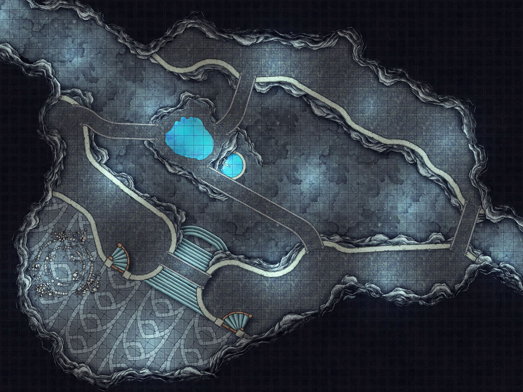 Giant Lair - Fengari Limni | Inkarnate - Create Fantasy Maps Online