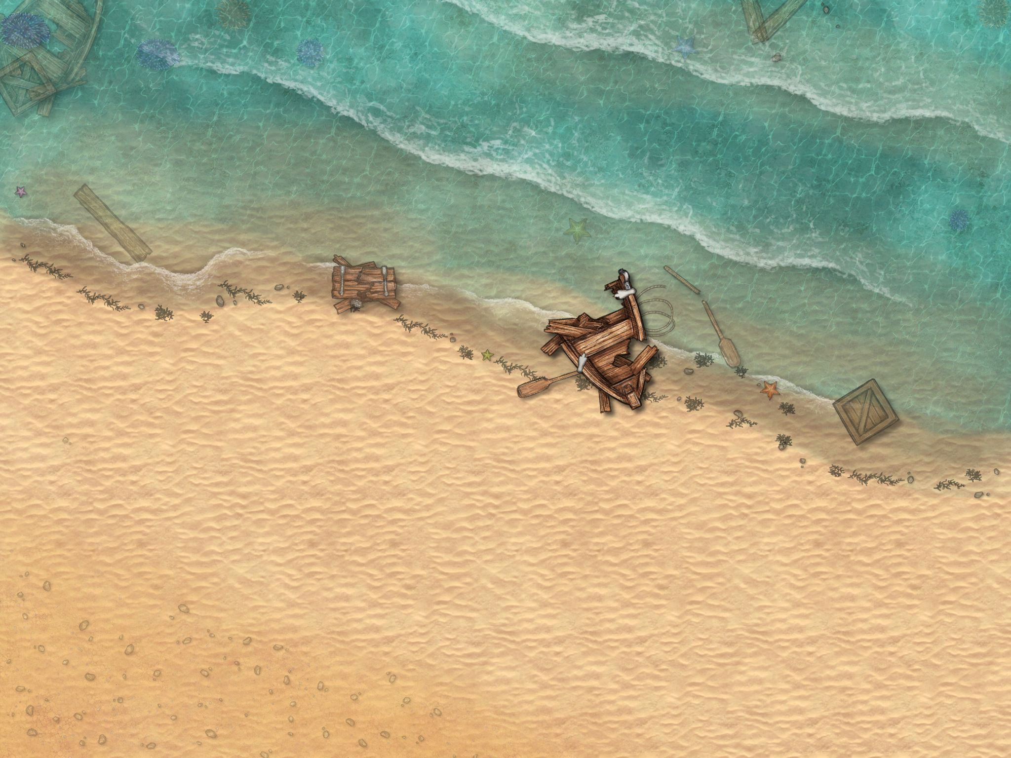 Beach | Inkarnate - Create Fantasy Maps Online