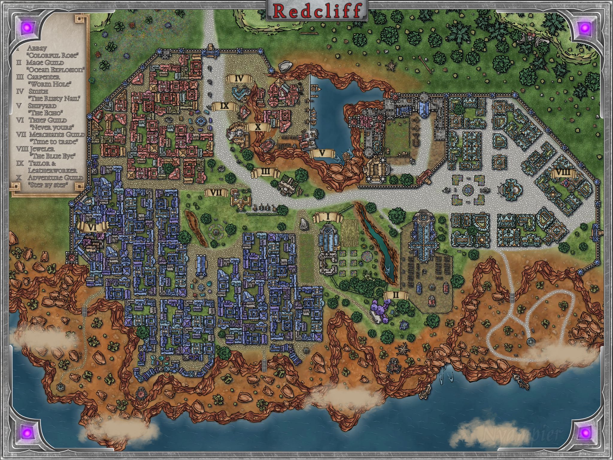 Redcliff | Inkarnate - Create Fantasy Maps Online