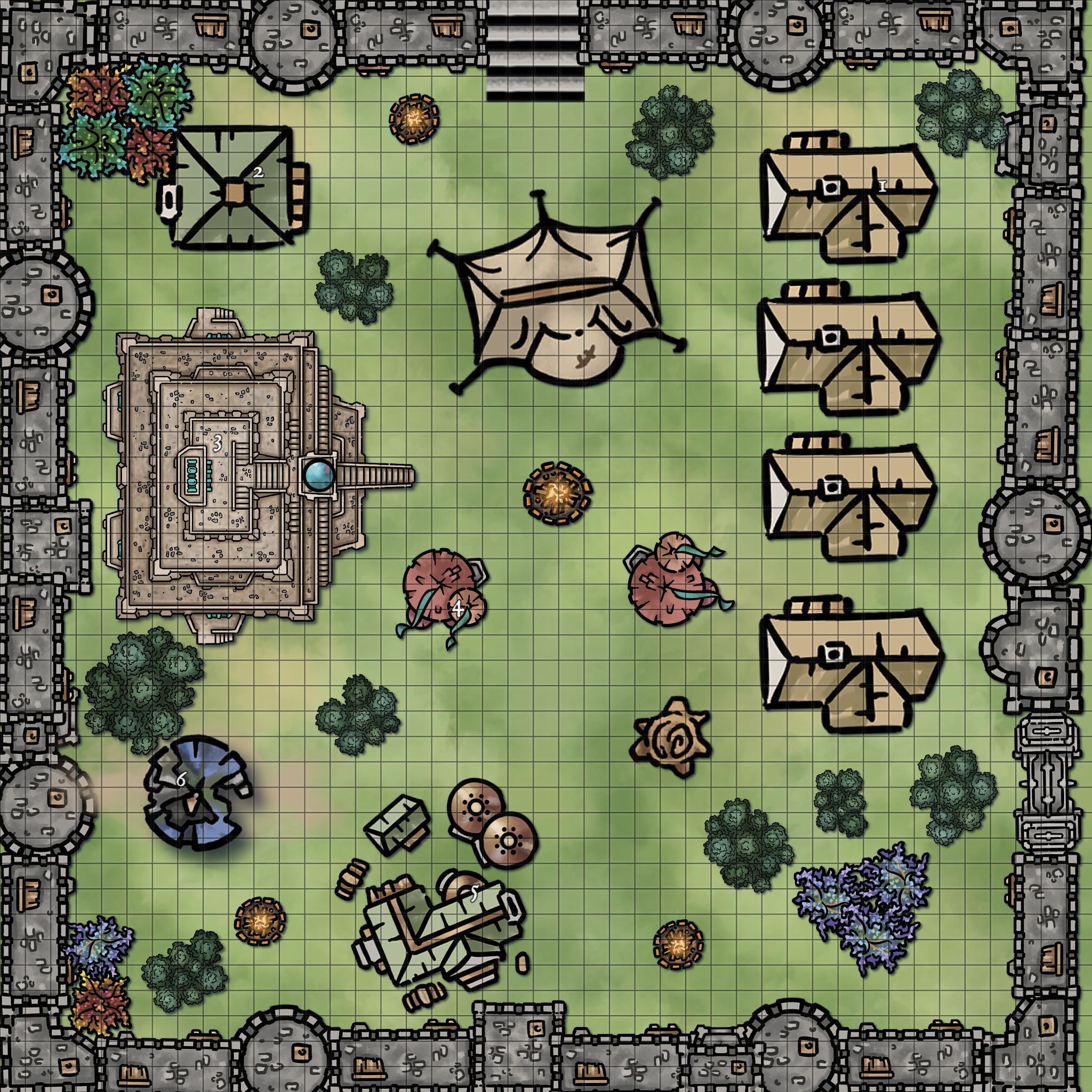 Oasis Spring LV. 1 | Inkarnate - Create Fantasy Maps Online