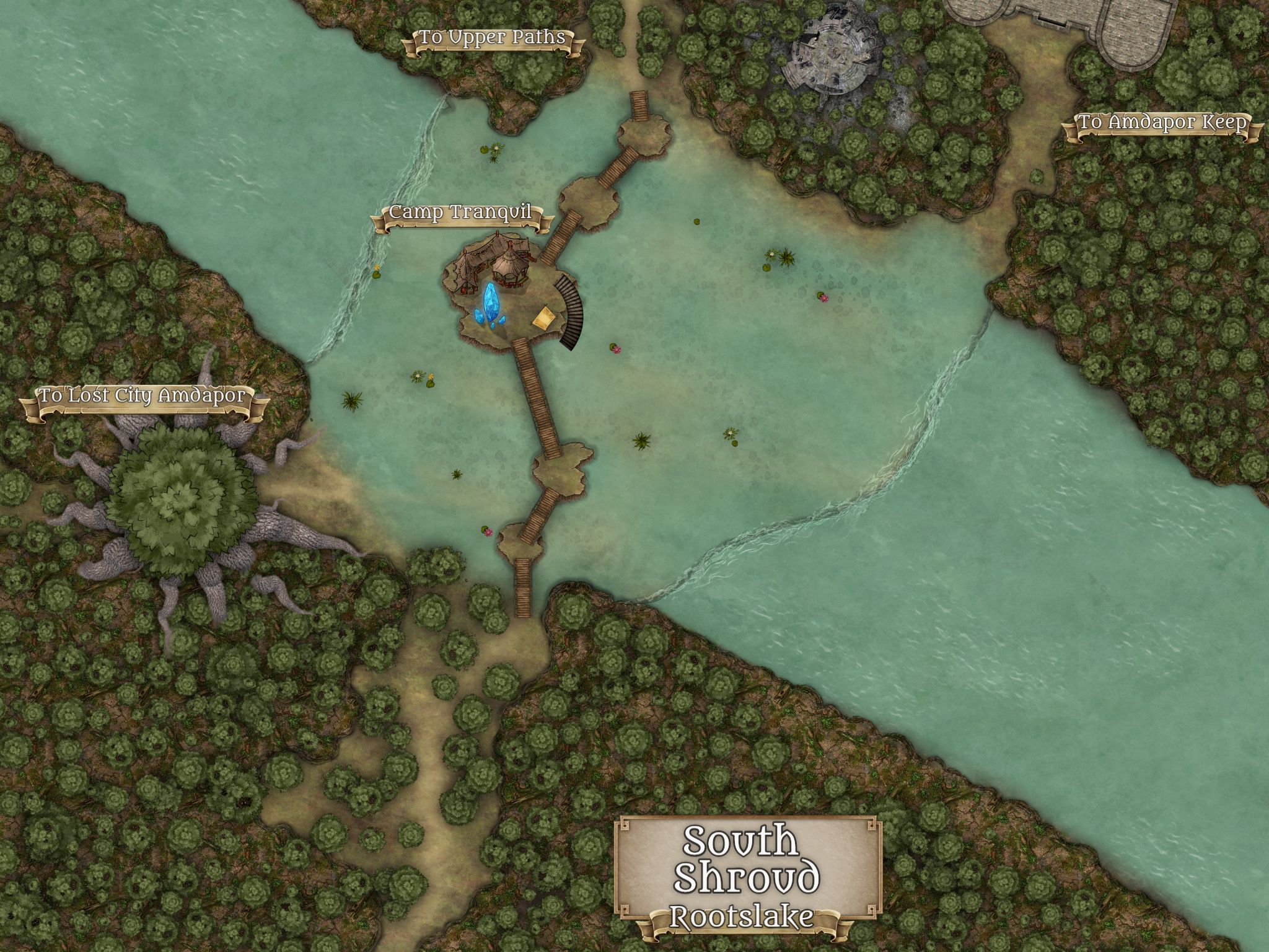 South Shroud - Rootslake | Inkarnate - Create Fantasy Maps Online
