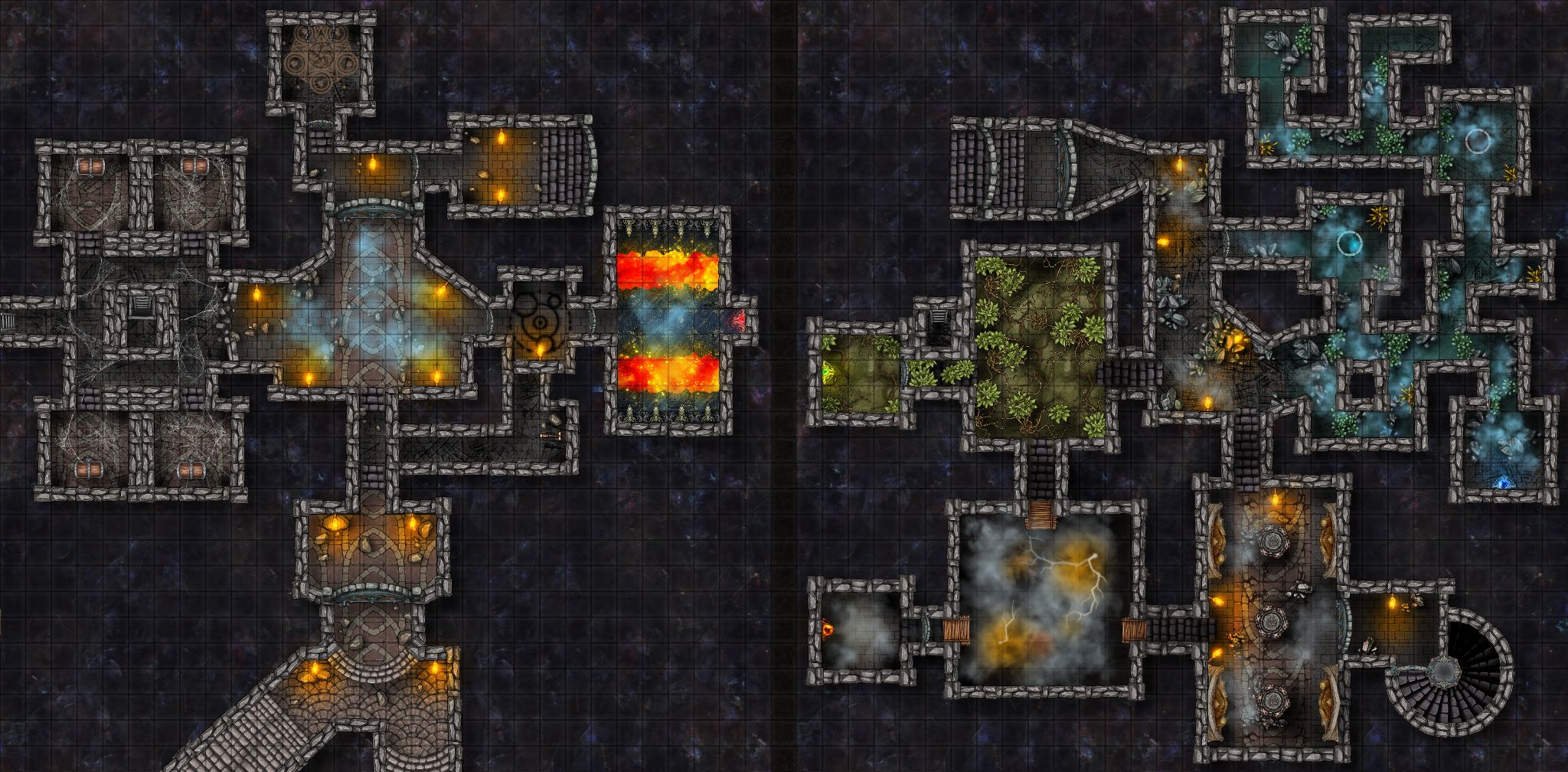 Elemental Vault | Inkarnate - Create Fantasy Maps Online