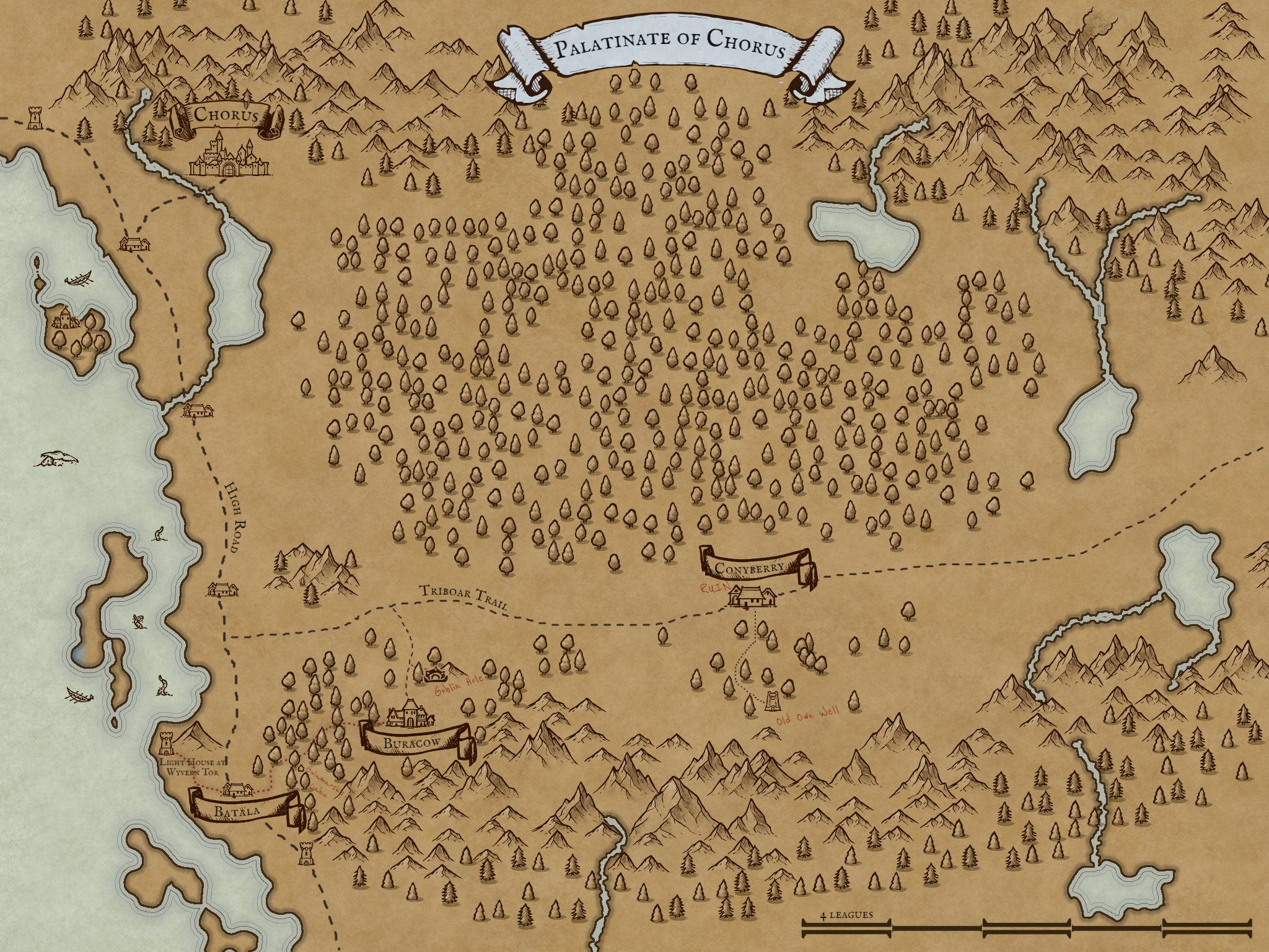Palatinate of Chorus | Inkarnate - Create Fantasy Maps Online