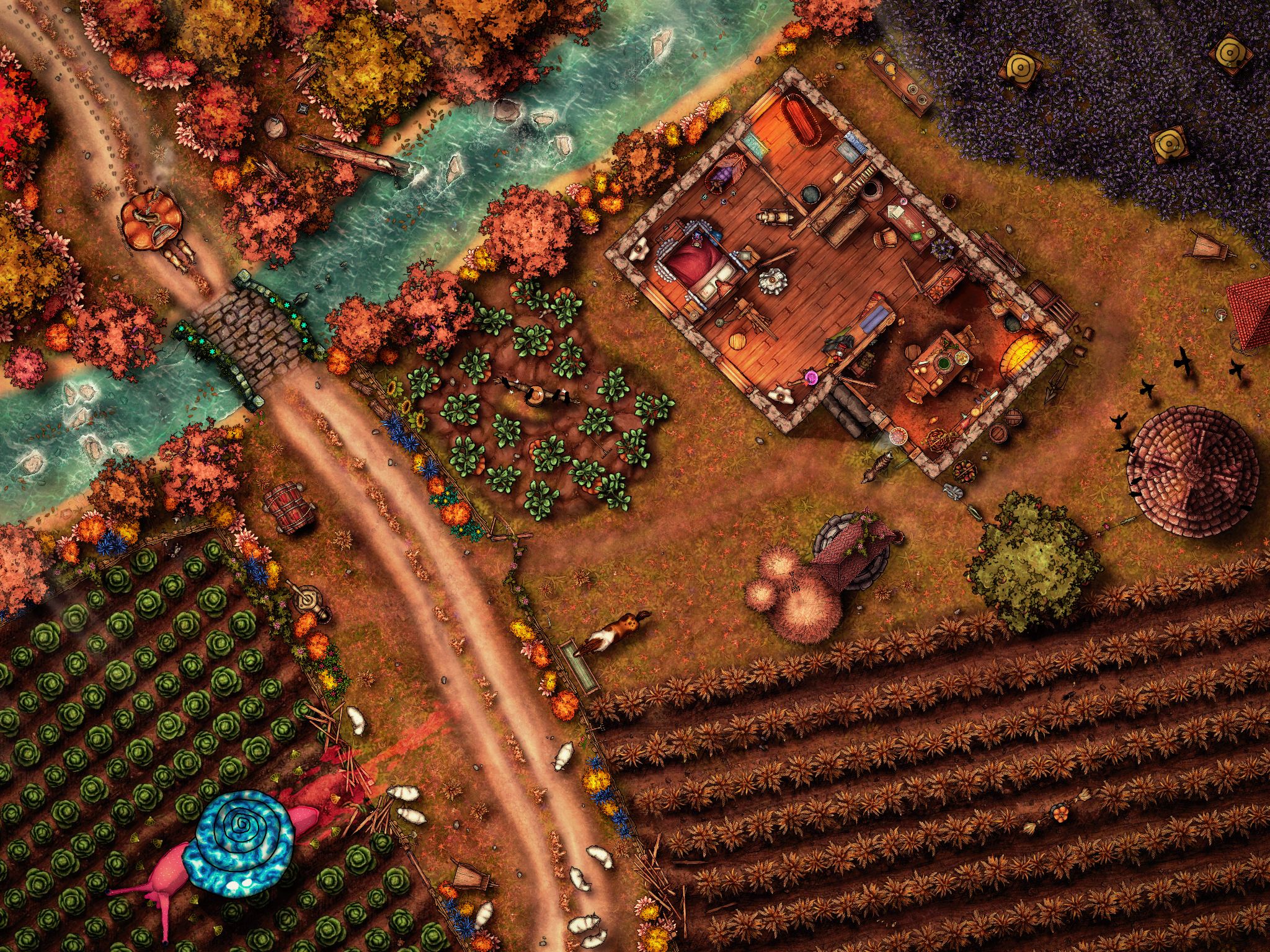 Fallstein Farm | Inkarnate - Create Fantasy Maps Online