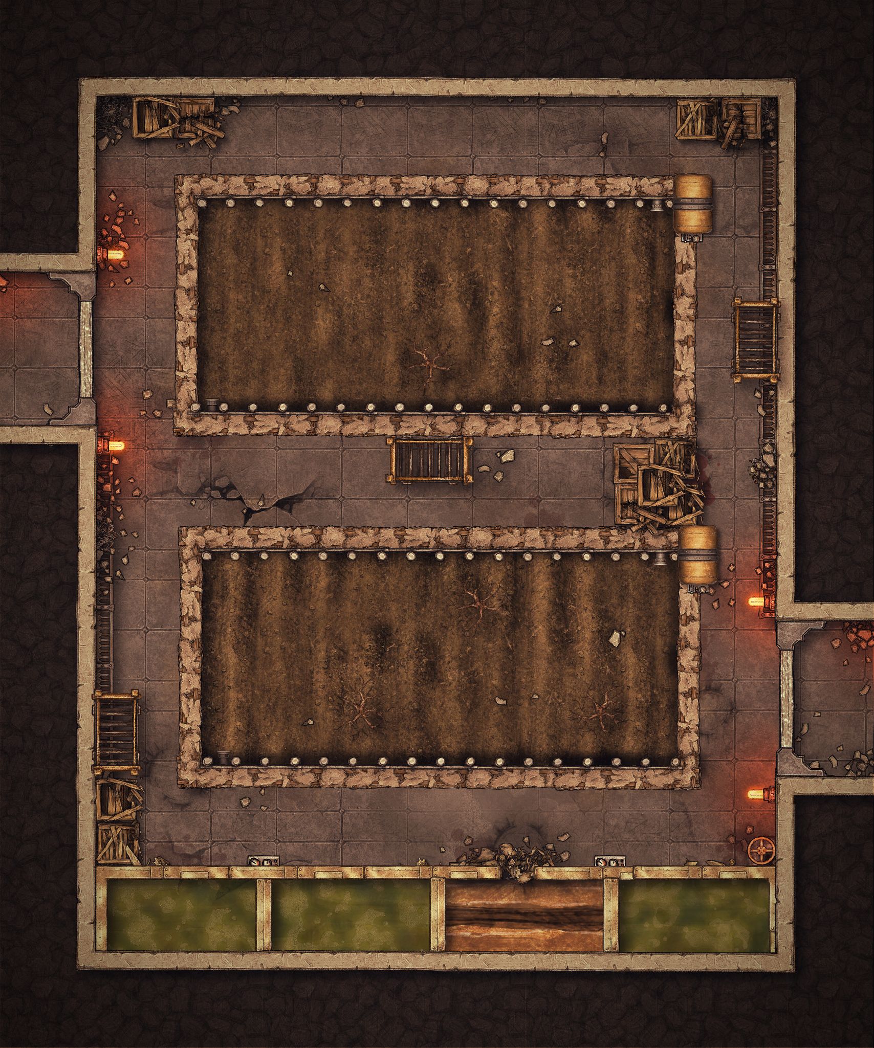 Bunker - Greenhouse | Inkarnate - Create Fantasy Maps Online