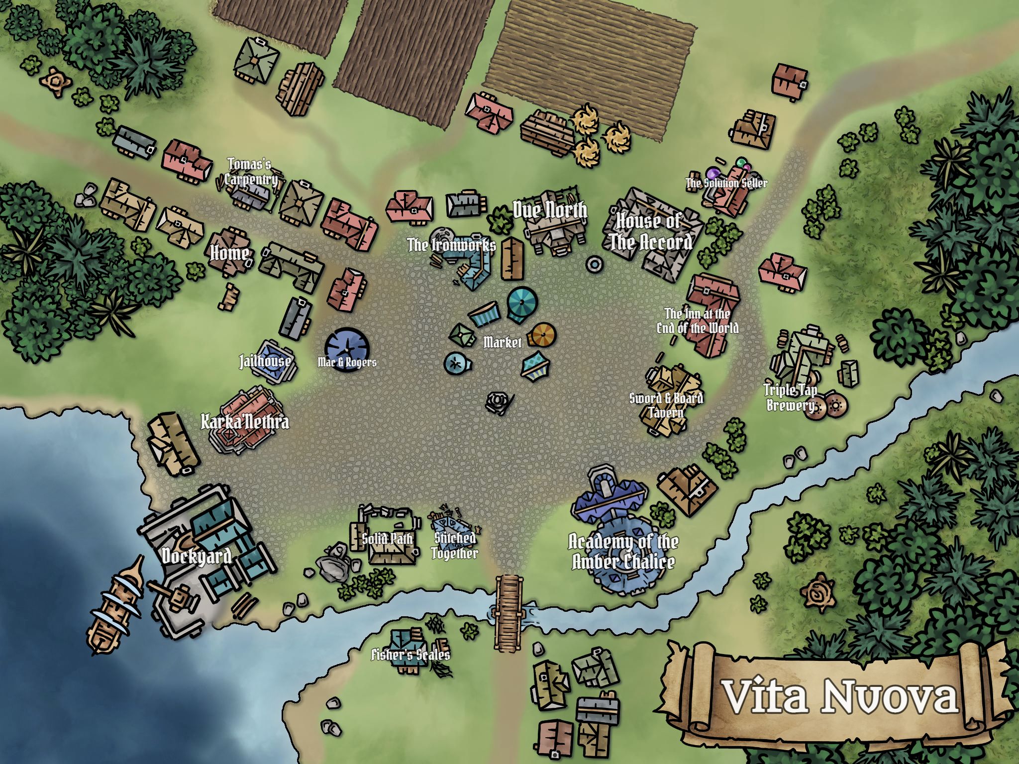 Vita Nuova | Inkarnate - Create Fantasy Maps Online