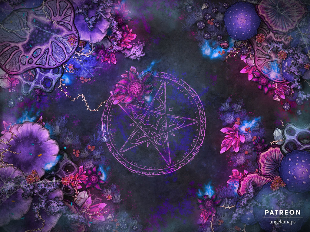 Underdark Waterfall | Inkarnate - Create Fantasy Maps Online