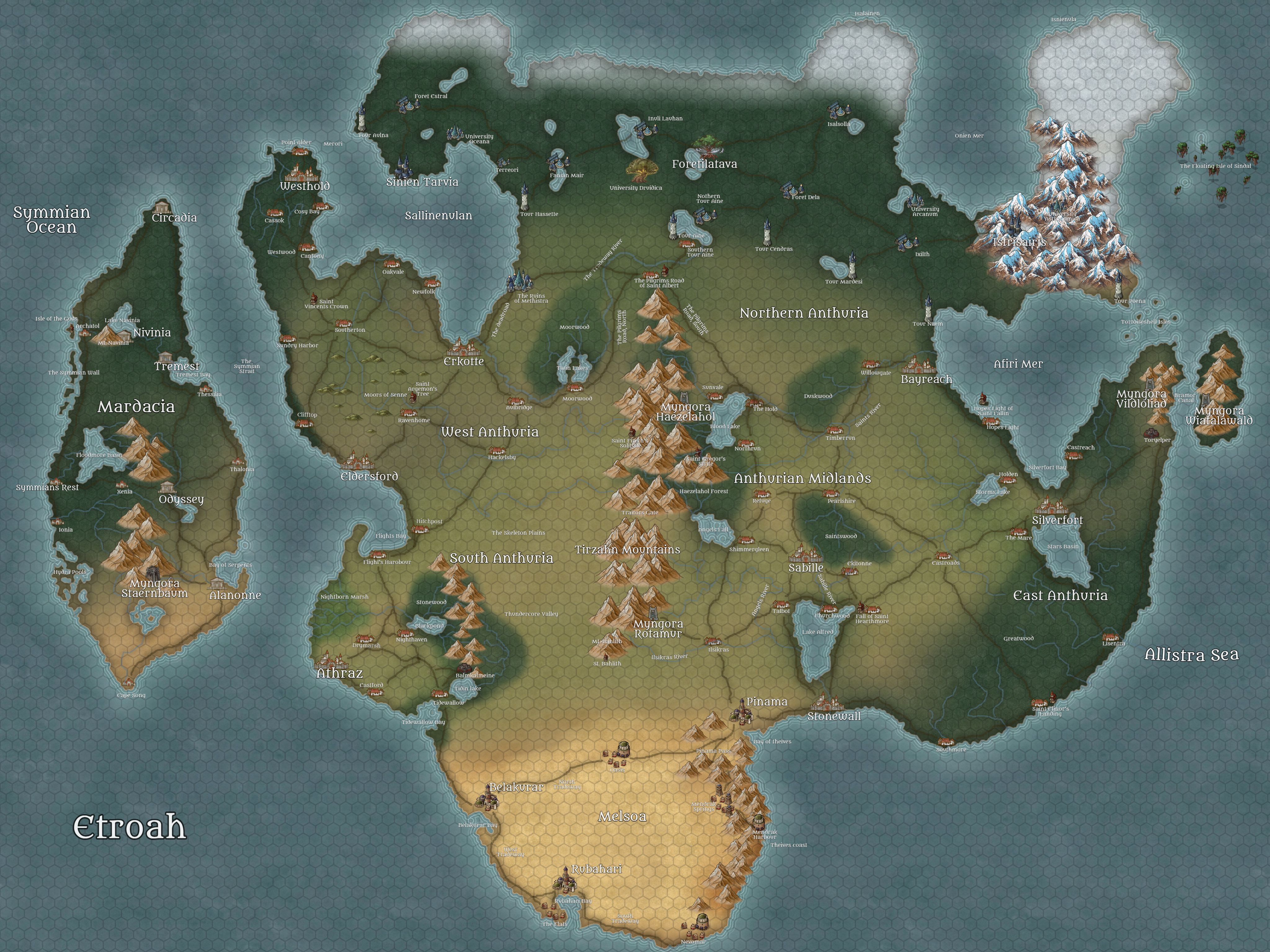 Etroah | Inkarnate - Create Fantasy Maps Online