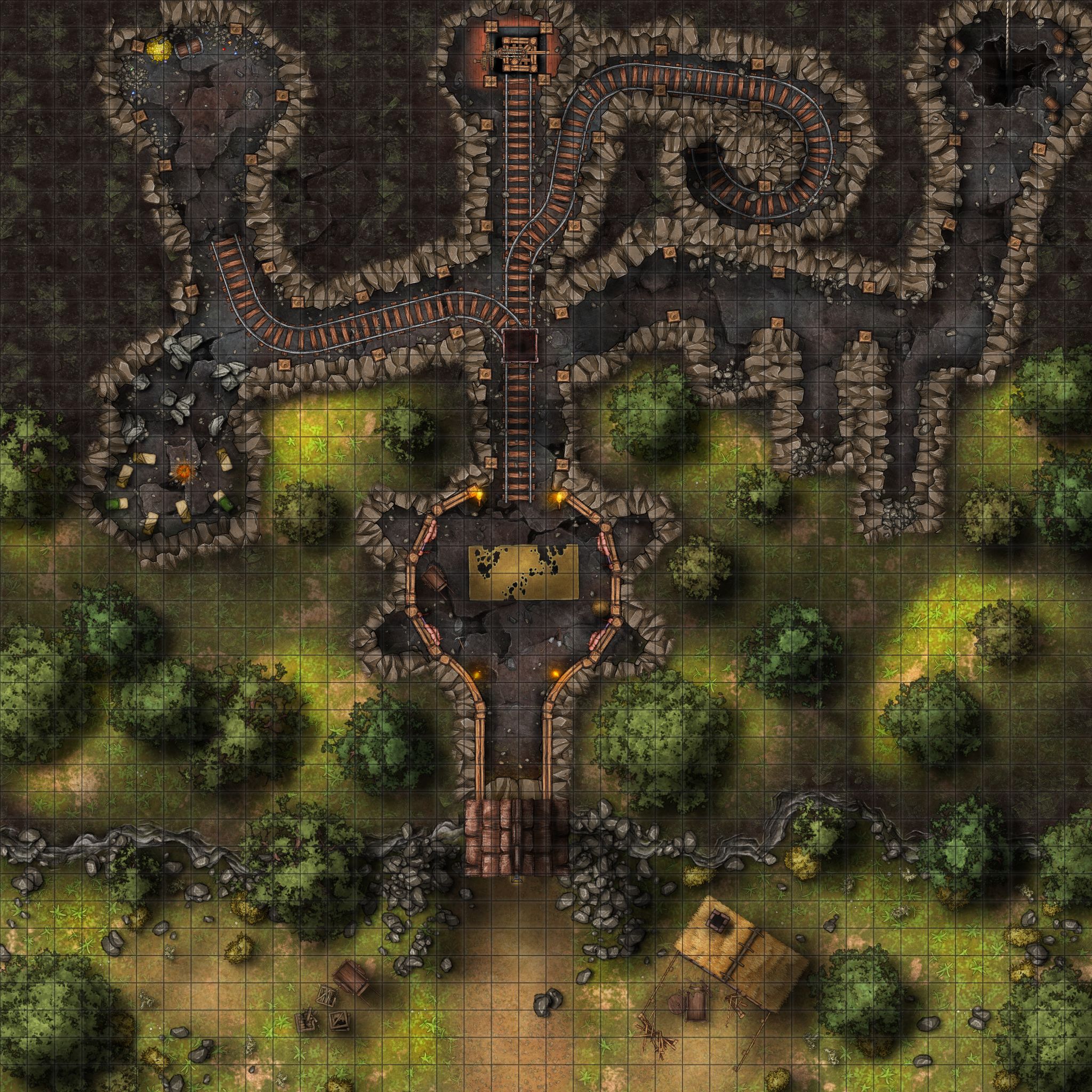 King's Ransom Mine | Inkarnate - Create Fantasy Maps Online