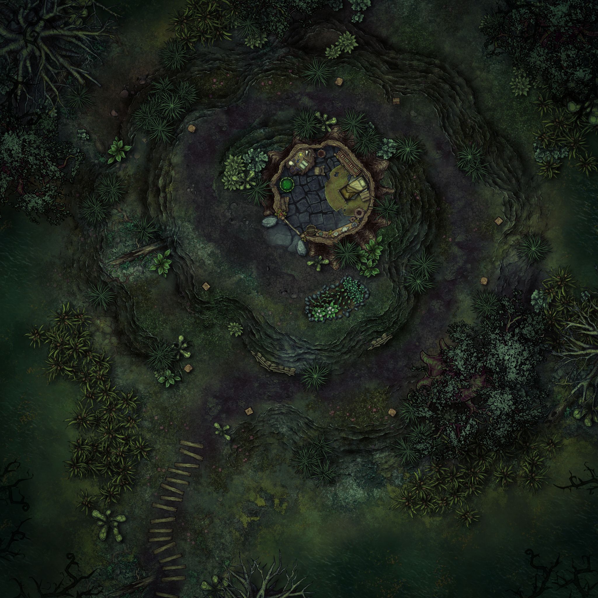 Maptoper 1: Witch Hut | Inkarnate - Create Fantasy Maps Online