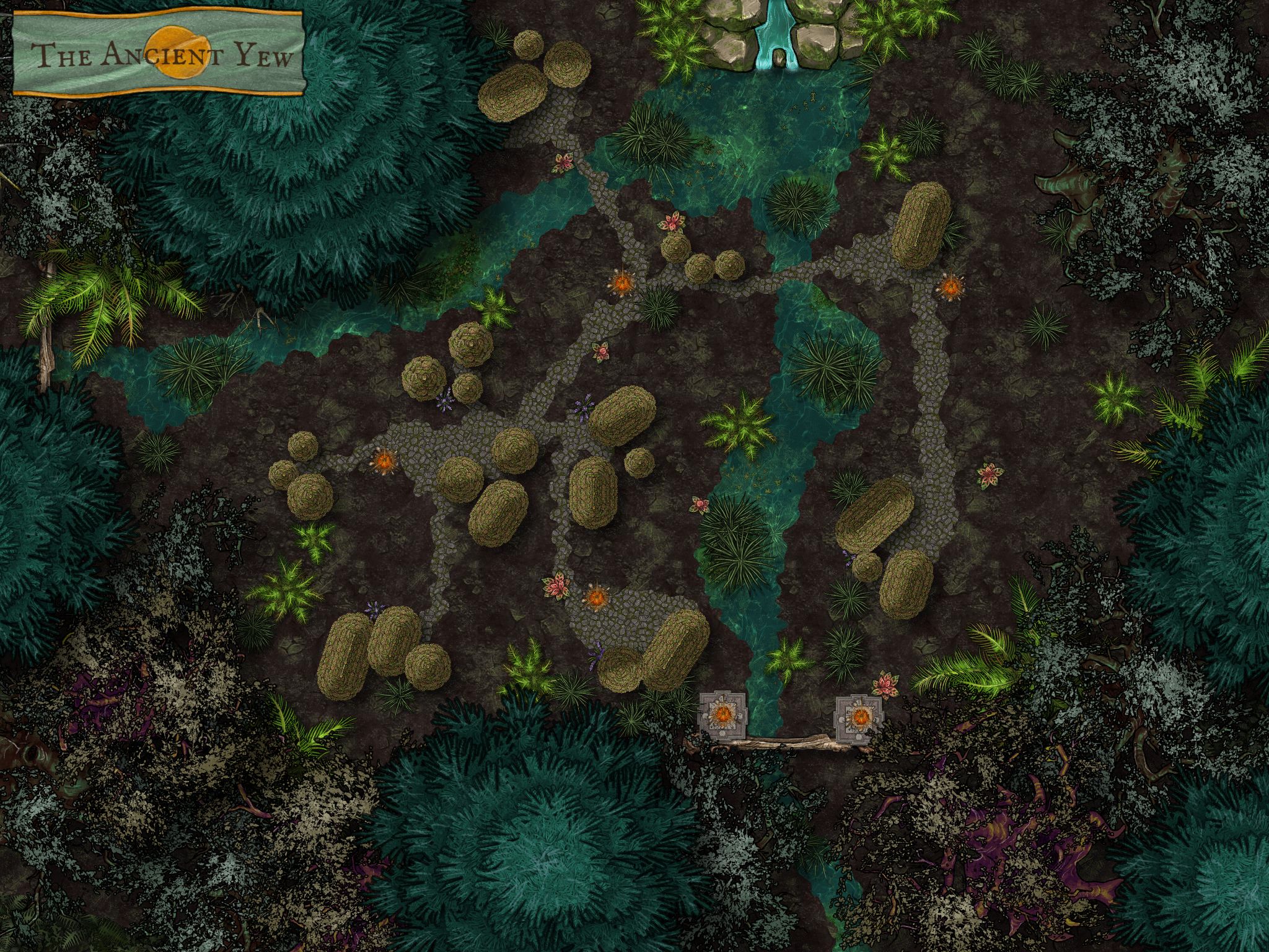 The Ancient Yew | Inkarnate - Create Fantasy Maps Online