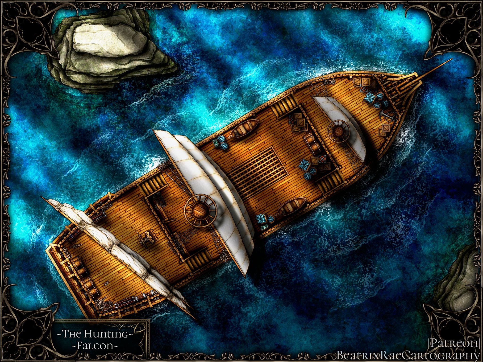 ~The Hunting Falcon~ | Inkarnate - Create Fantasy Maps Online