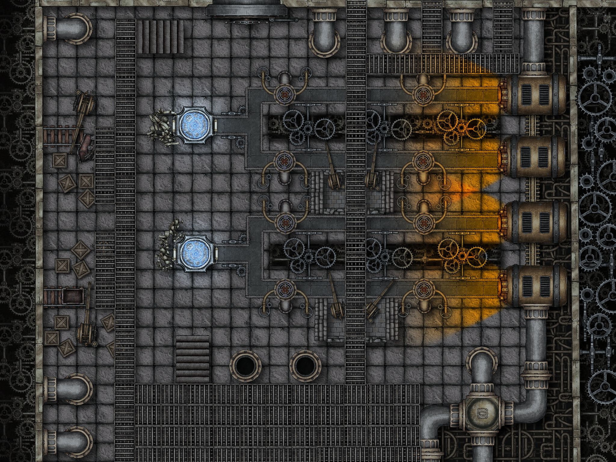 Boiler Room DnD | Inkarnate - Create Fantasy Maps Online