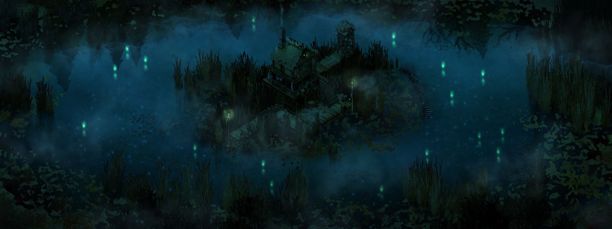 The Cabin, night | Inkarnate - Create Fantasy Maps Online