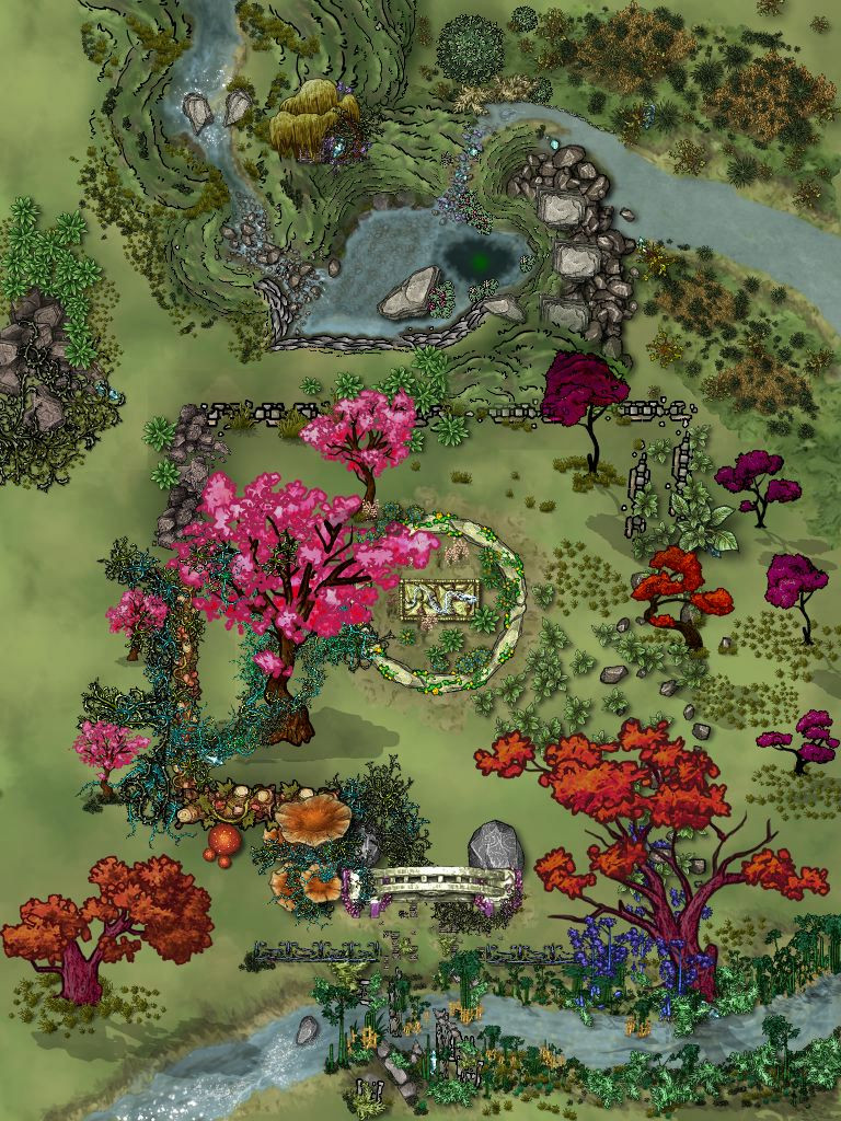 reclaimed temple October 3rd | Inkarnate - Create Fantasy Maps Online