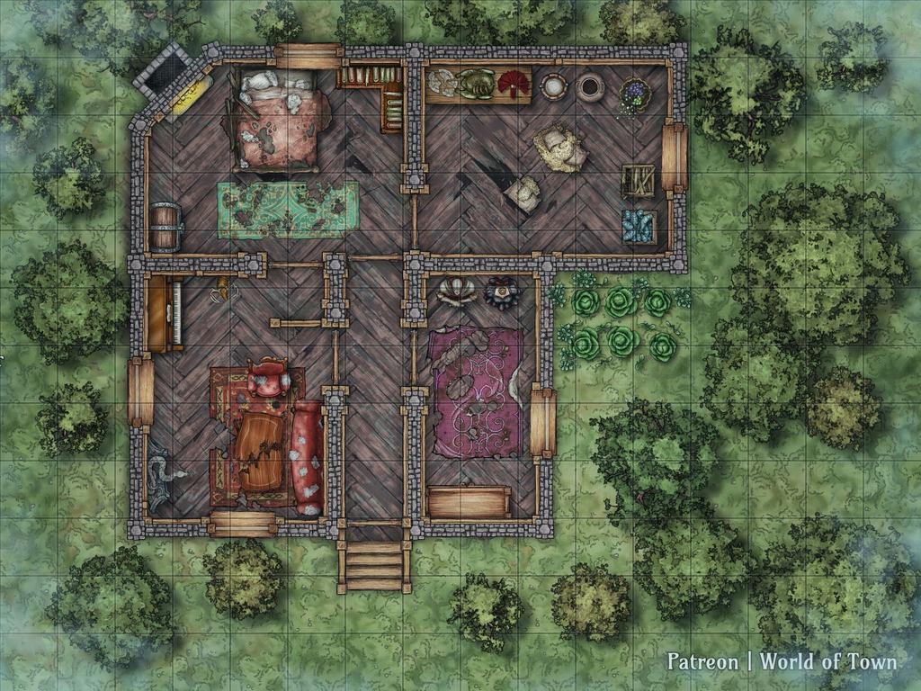 Abandoned House | Inkarnate - Create Fantasy Maps Online