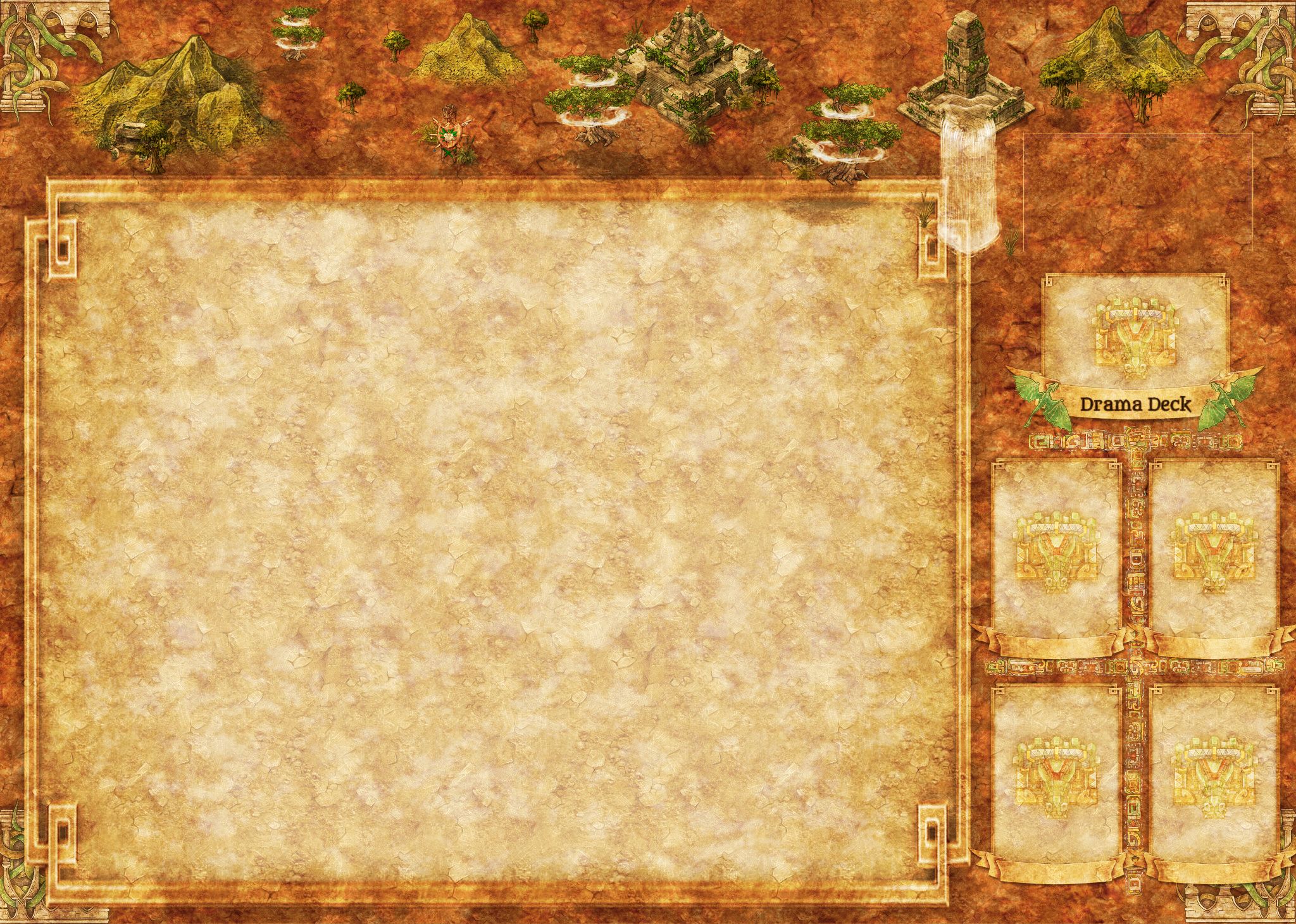 Torg Eternity Battle Map Template for The Living Land | Inkarnate ...