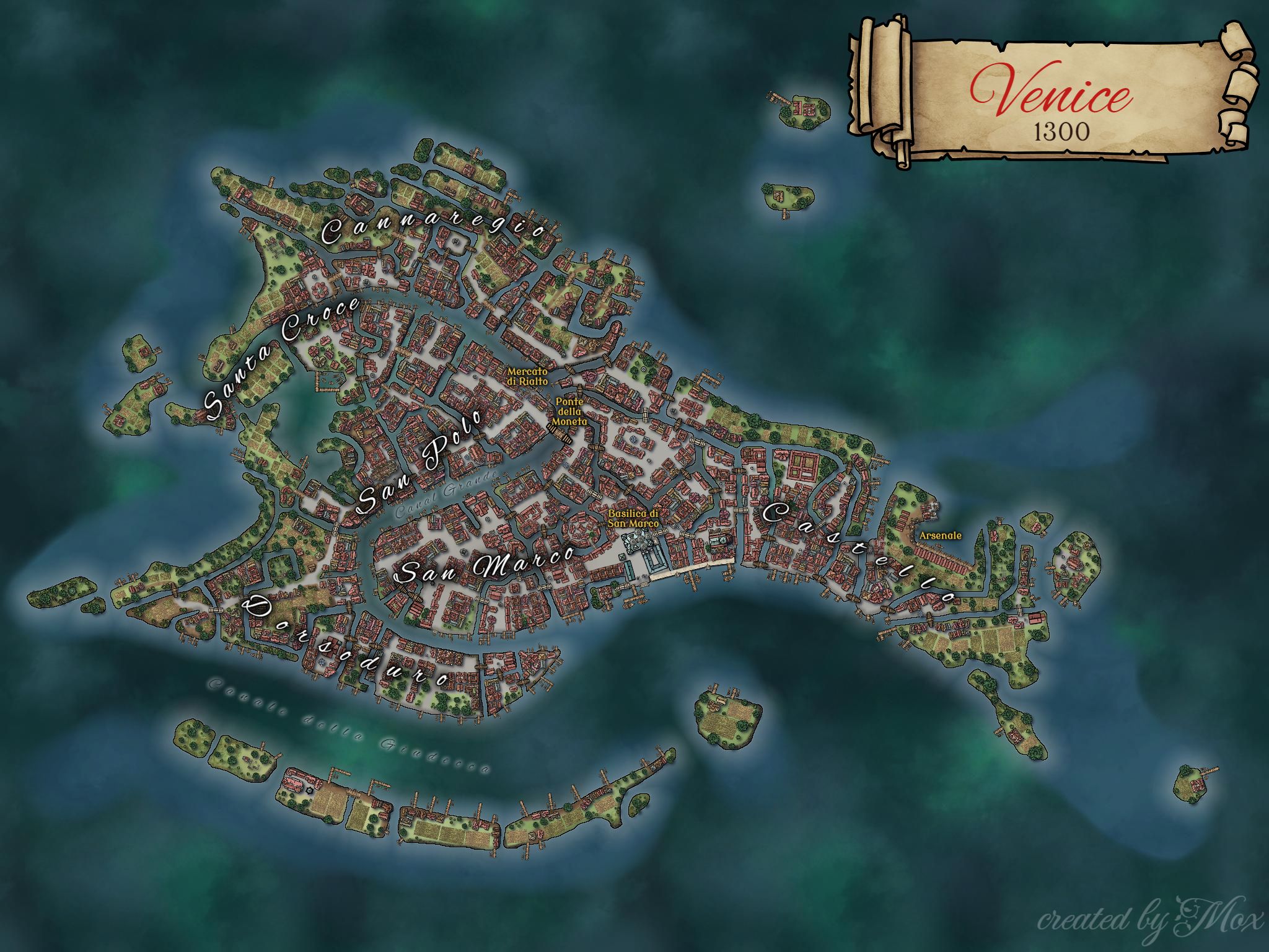Venice | Inkarnate - Create Fantasy Maps Online