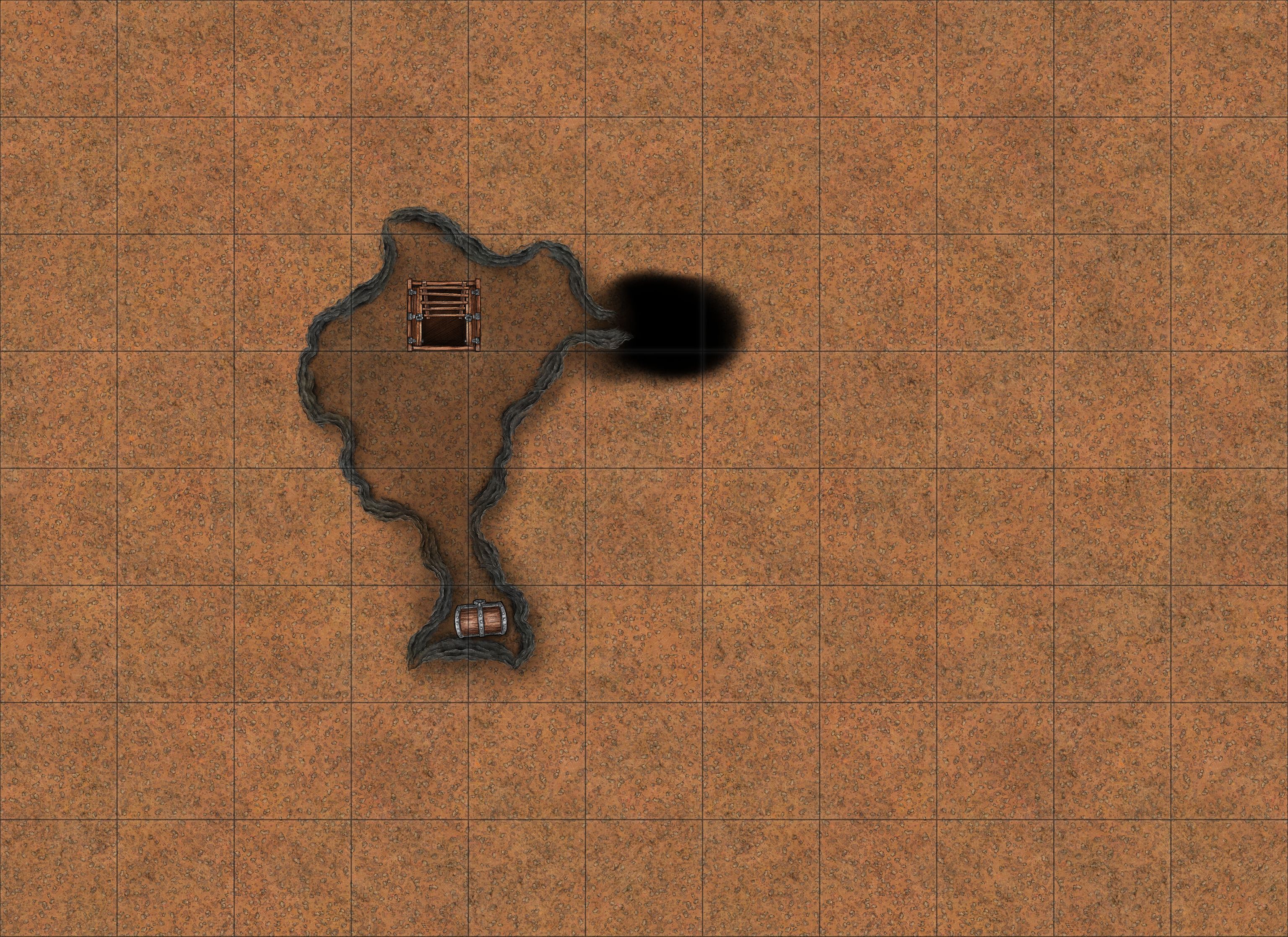 Ruined Farmhouse Basement | Inkarnate - Create Fantasy Maps Online