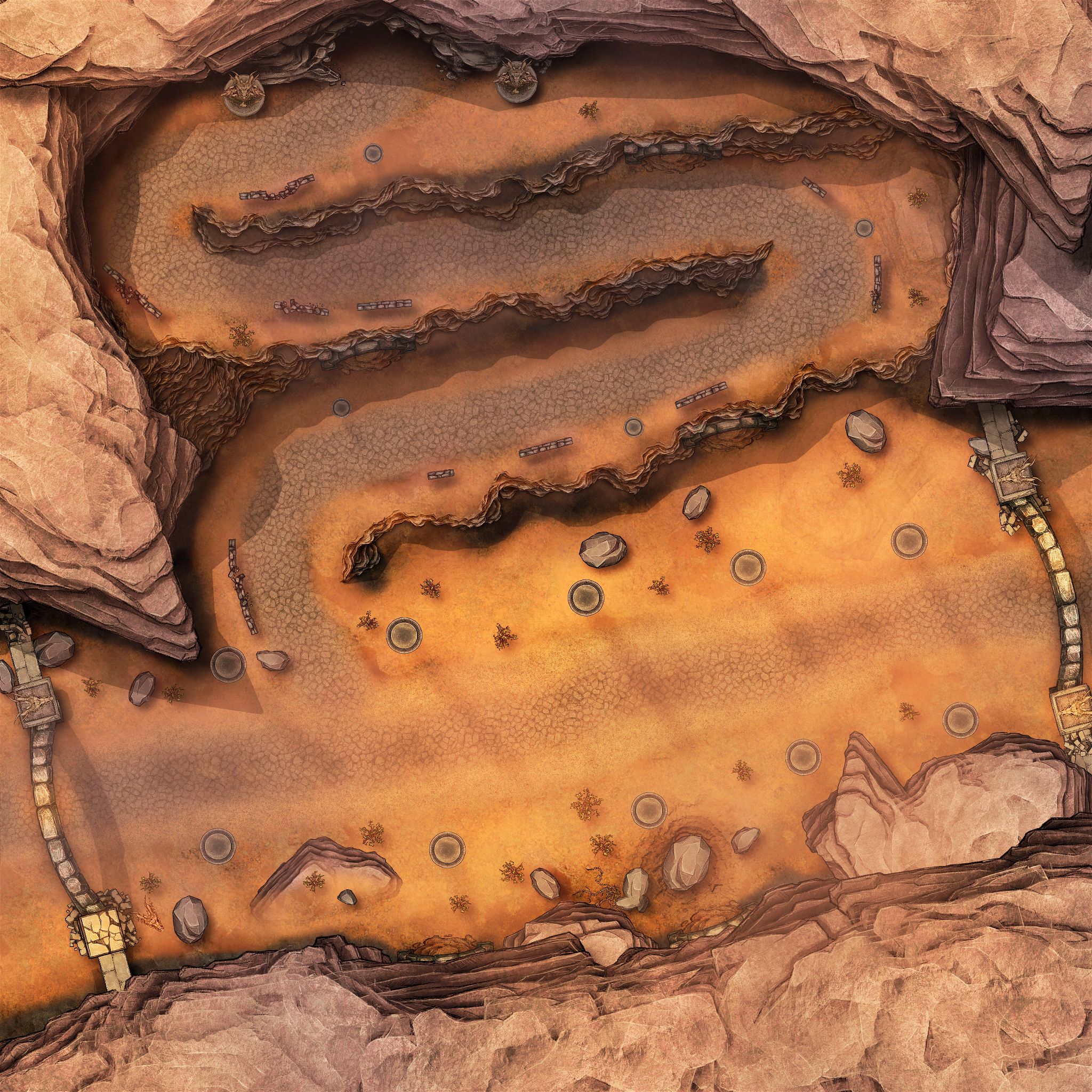 Ancient Ravine | Inkarnate - Create Fantasy Maps Online