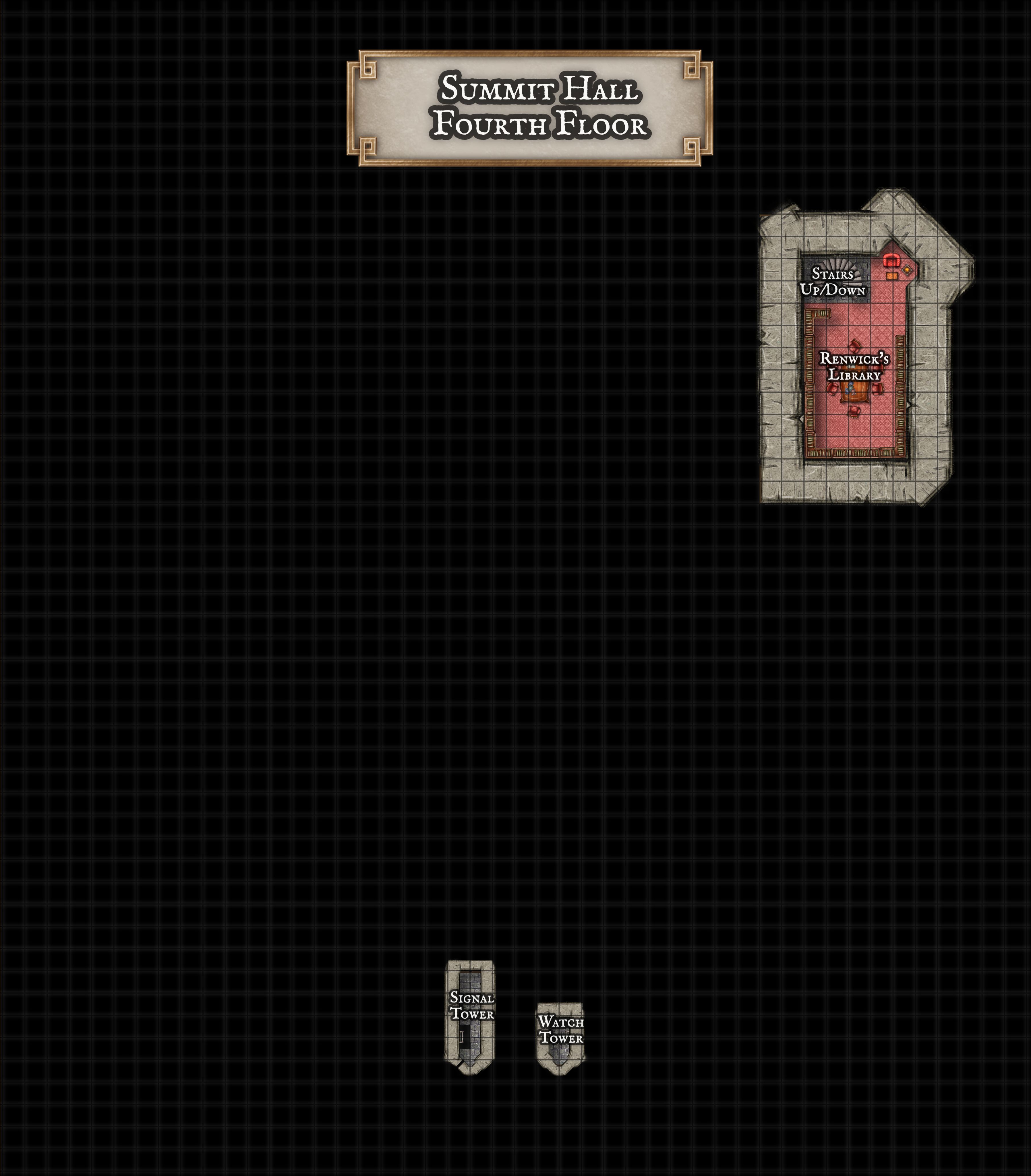 Summit Hall (Fourth Floor) | Inkarnate - Create Fantasy Maps Online