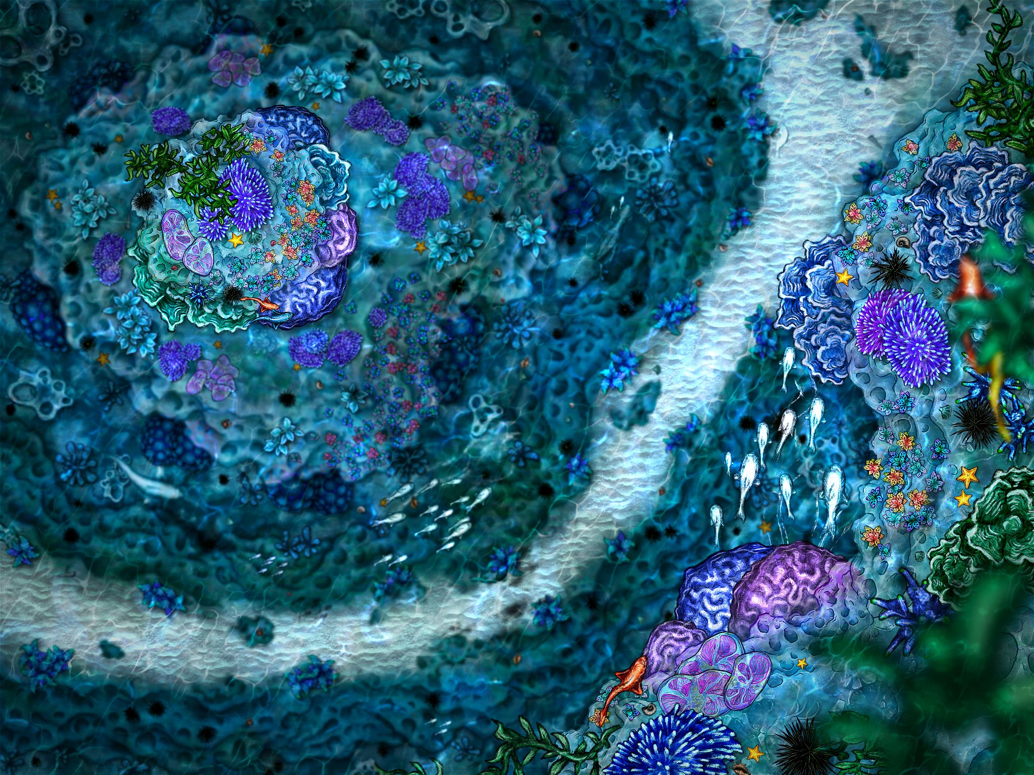 Underwater | Inkarnate - Create Fantasy Maps Online