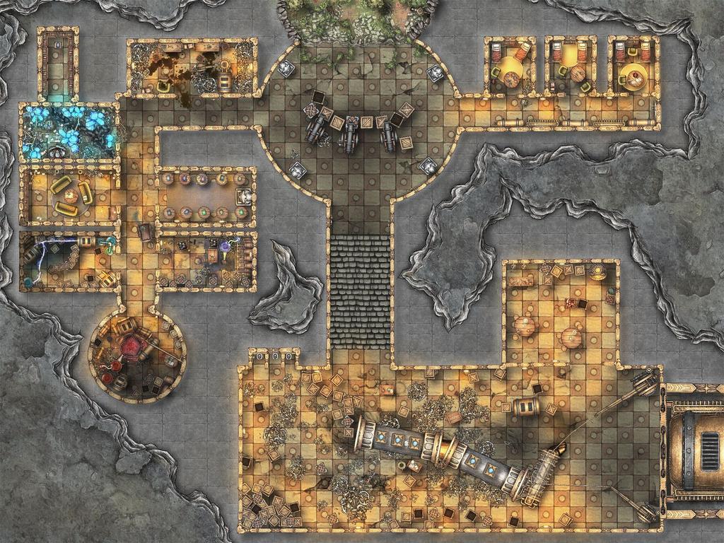 Lonely tower - Inside | Inkarnate - Create Fantasy Maps Online