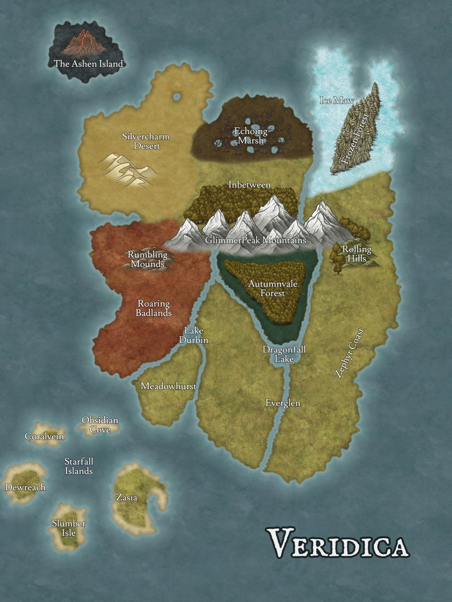 Veridica | Inkarnate - Create Fantasy Maps Online