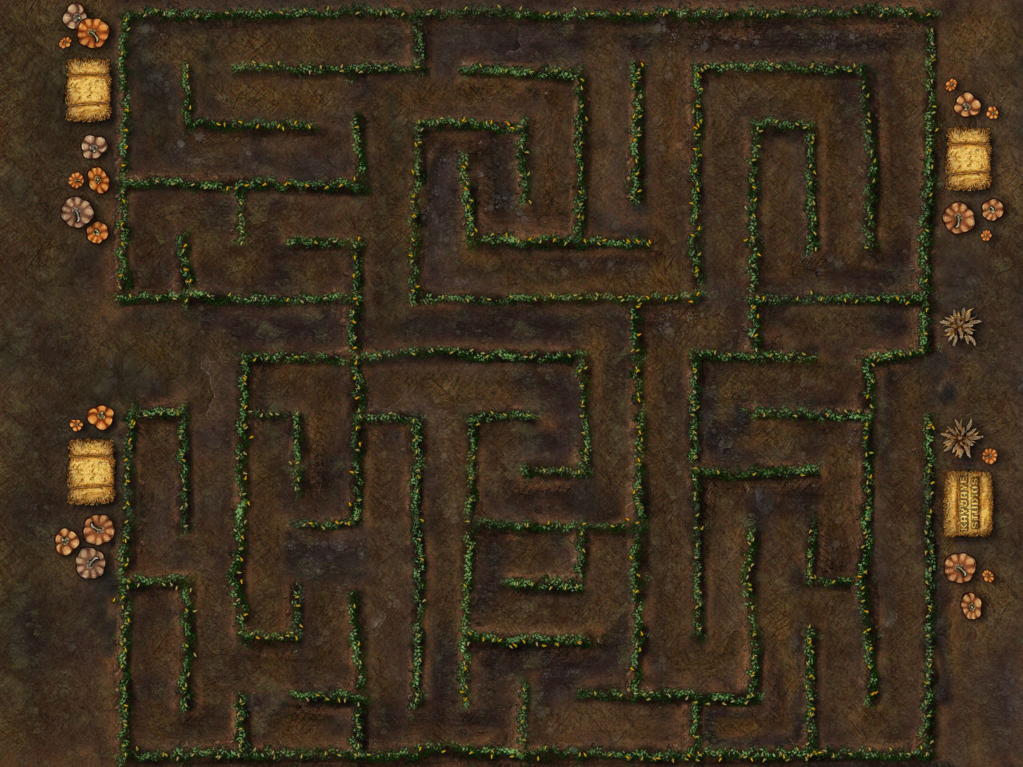 Cornmaze | Inkarnate - Create Fantasy Maps Online