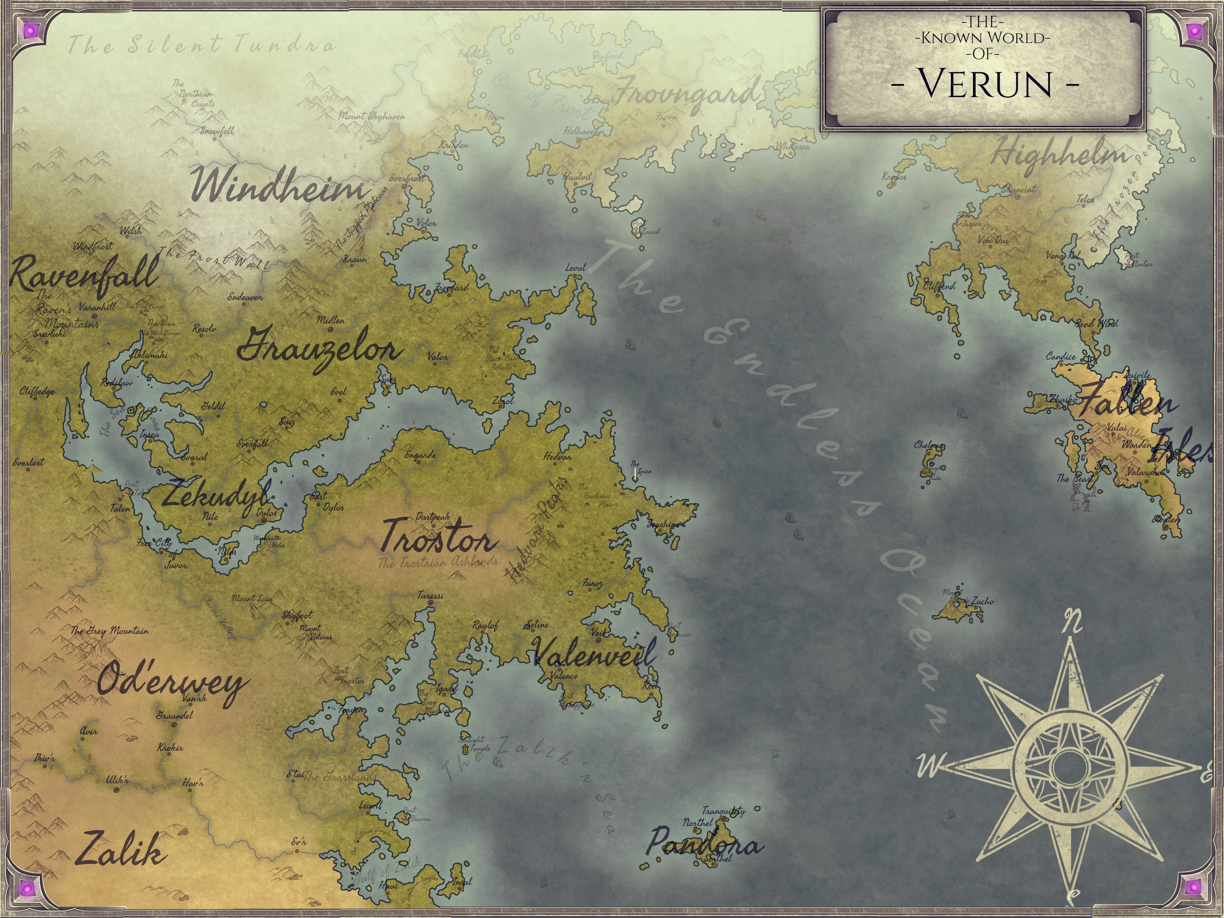 The Eastern Realms (rework happening) | Inkarnate - Create Fantasy Maps ...
