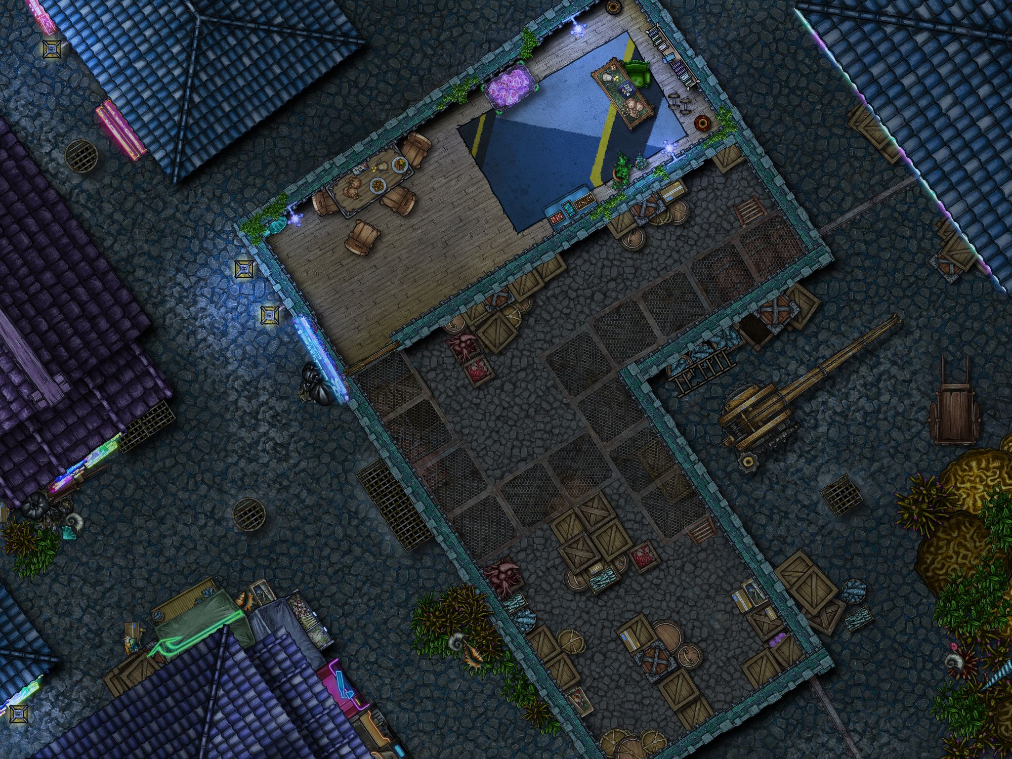 Triton Warehouse | Inkarnate - Create Fantasy Maps Online