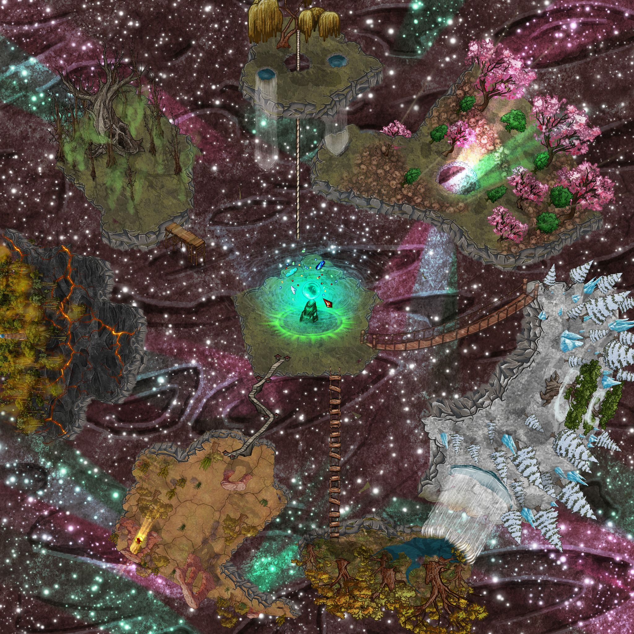 The Fracturing Of the Wind Sphere | Inkarnate - Create Fantasy Maps Online