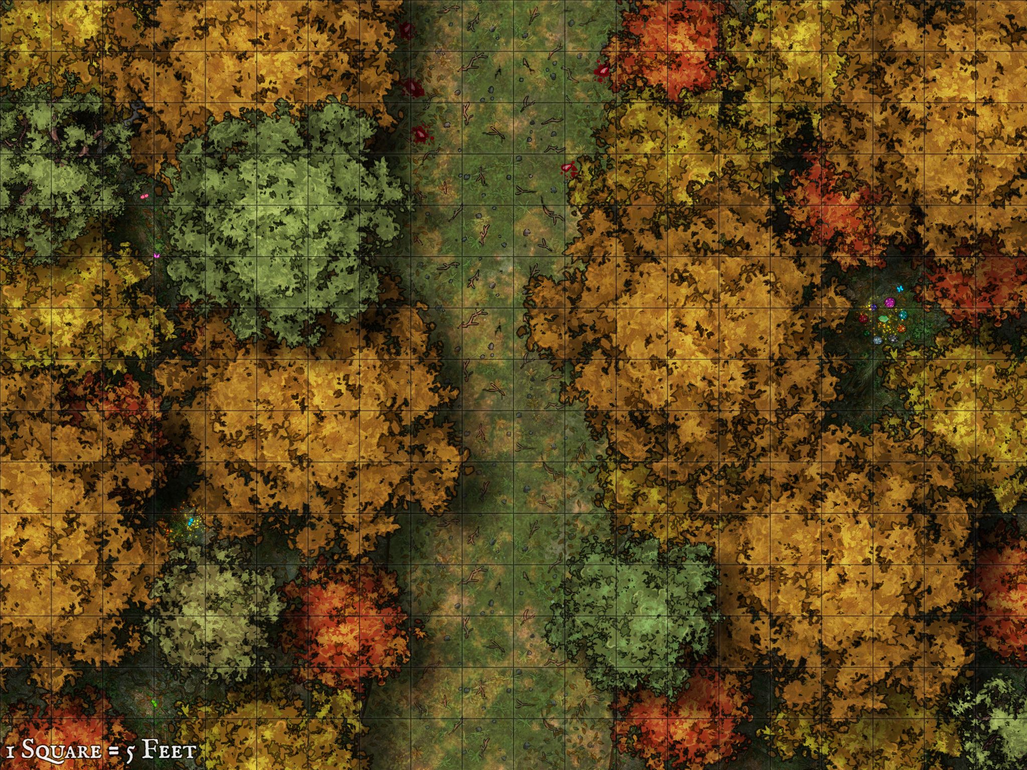 Forest Path | Inkarnate - Create Fantasy Maps Online