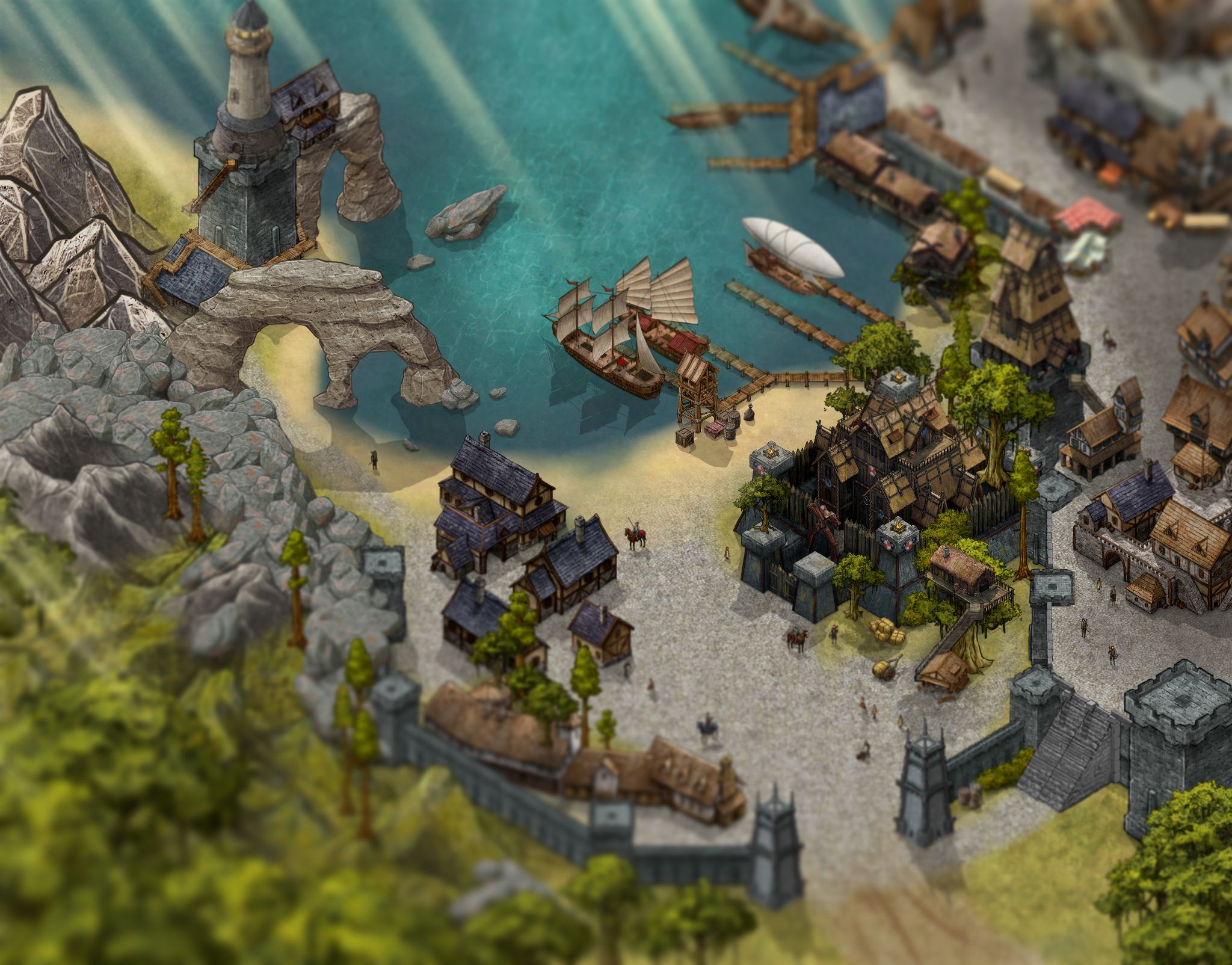 Veshram Customs and Border. | Inkarnate - Create Fantasy Maps Online