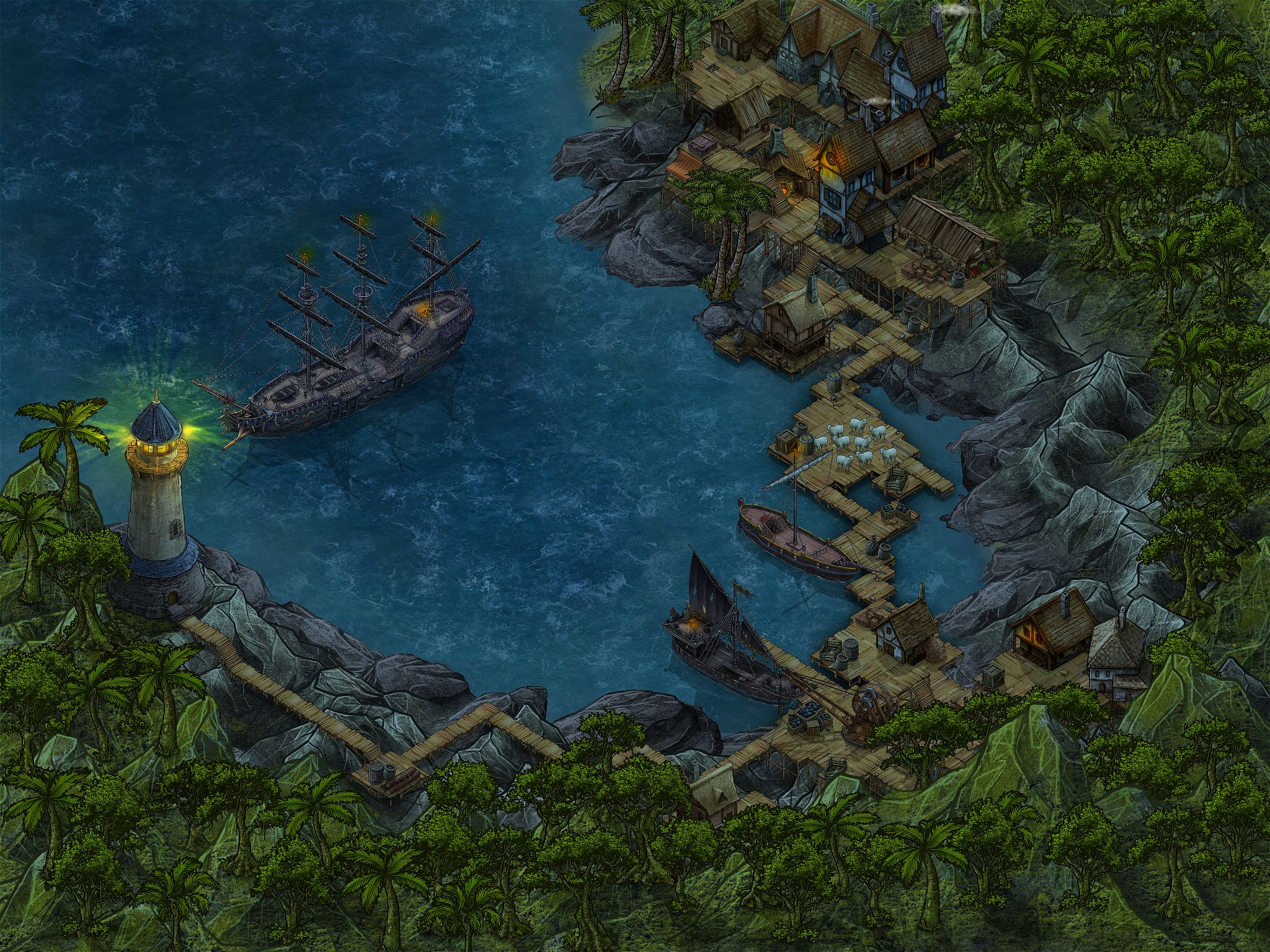 Safe Haven | Inkarnate - Create Fantasy Maps Online