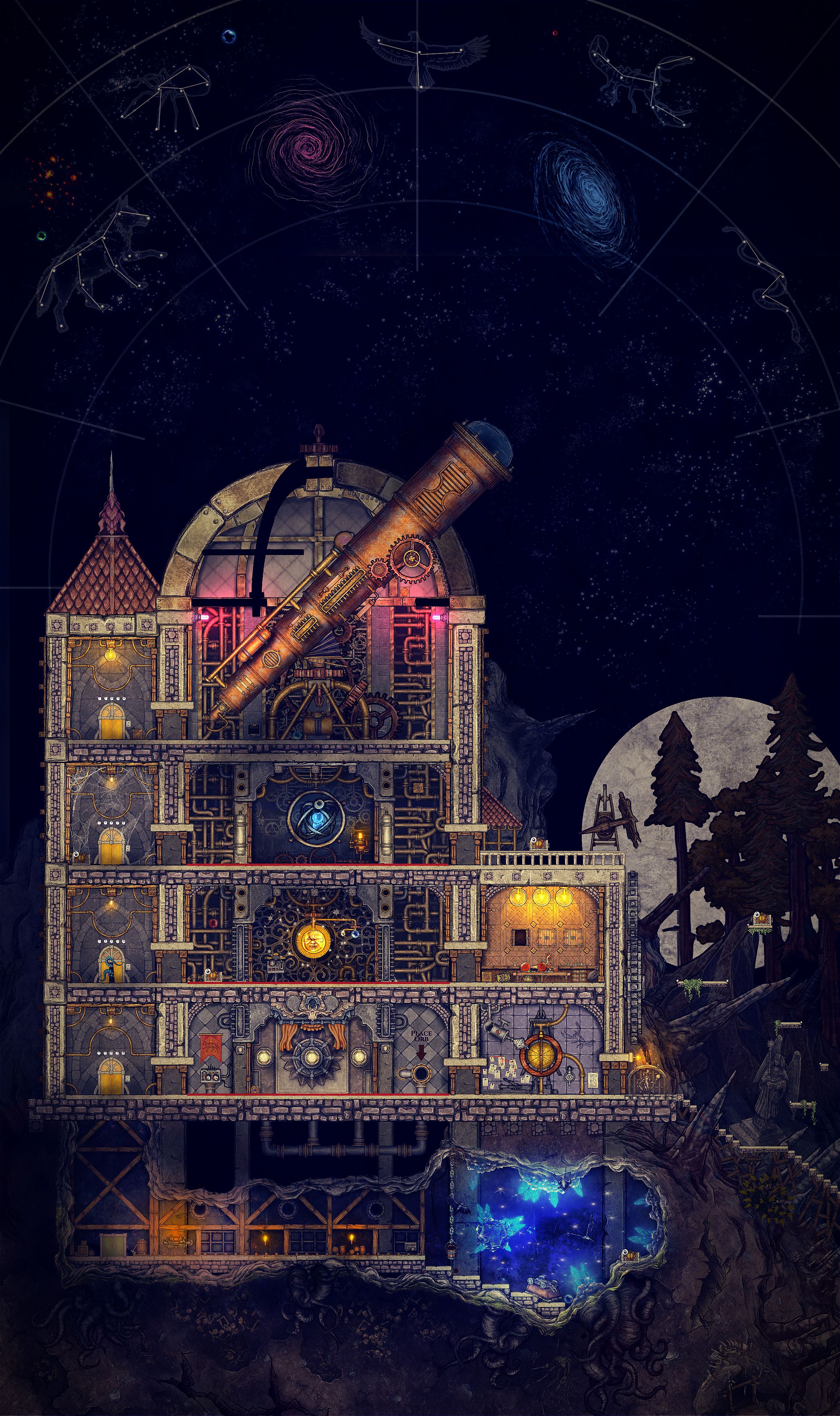 The Observatory | Inkarnate - Create Fantasy Maps Online