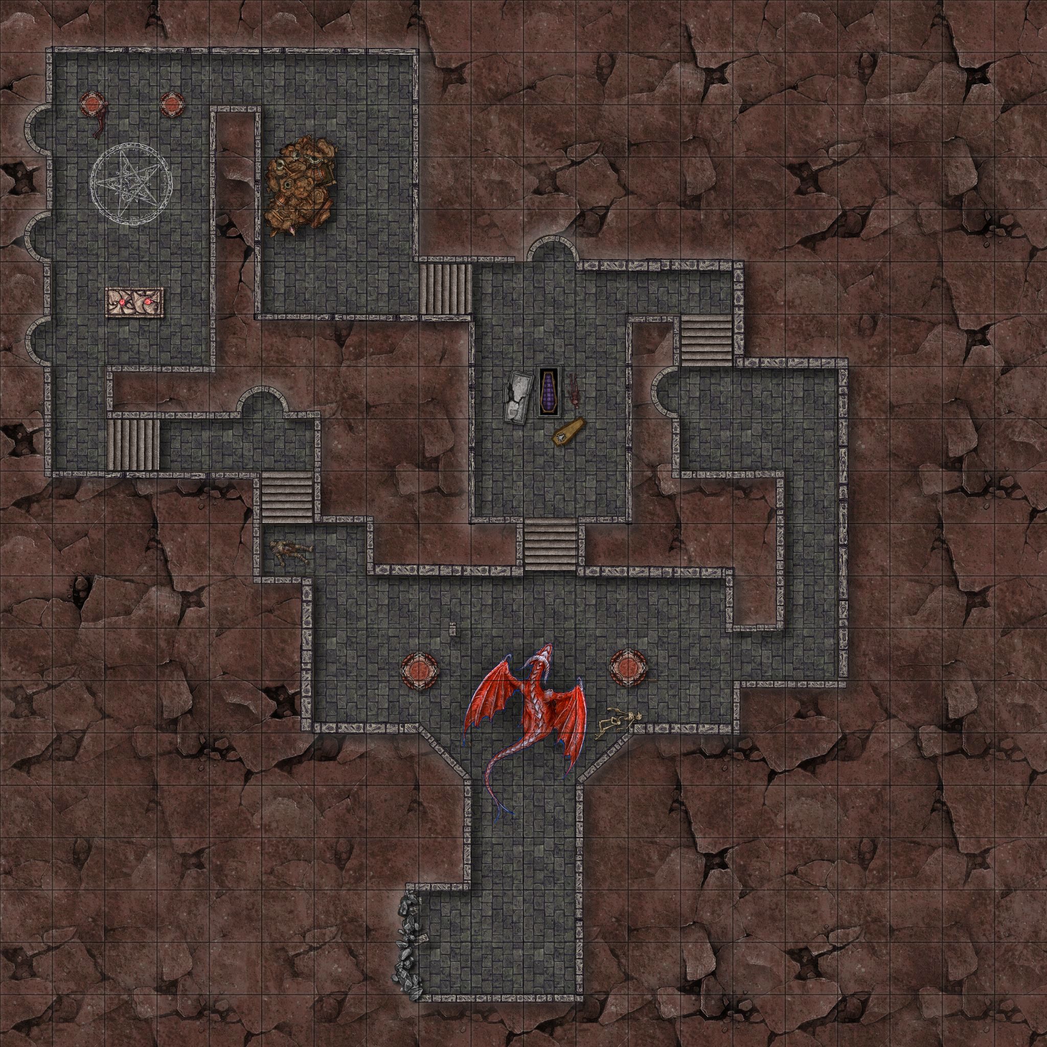 Vertical horizons 3 crypt | Inkarnate - Create Fantasy Maps Online