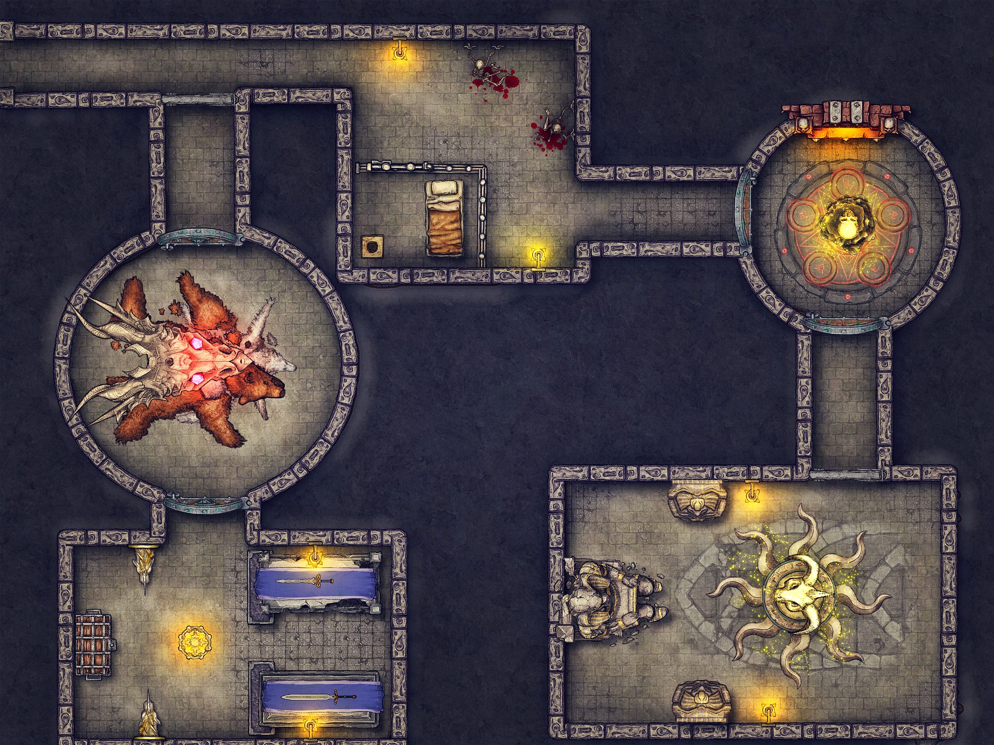 Quick Dungeon | Inkarnate - Create Fantasy Maps Online