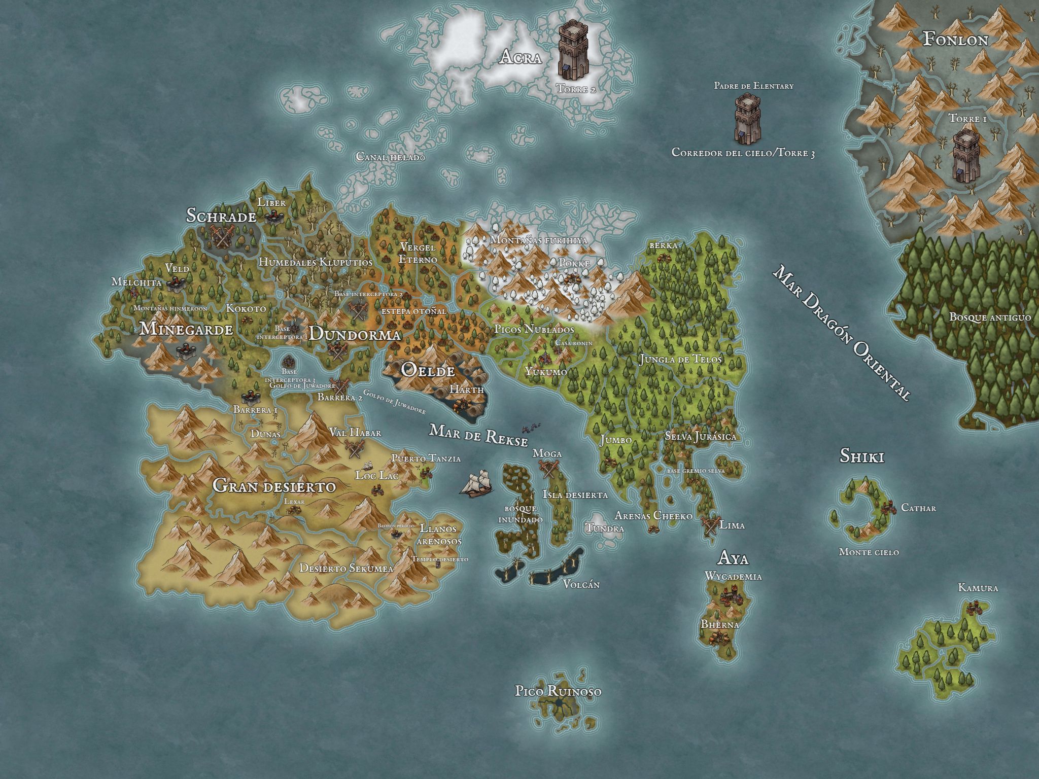 Monster hunter | Inkarnate - Create Fantasy Maps Online