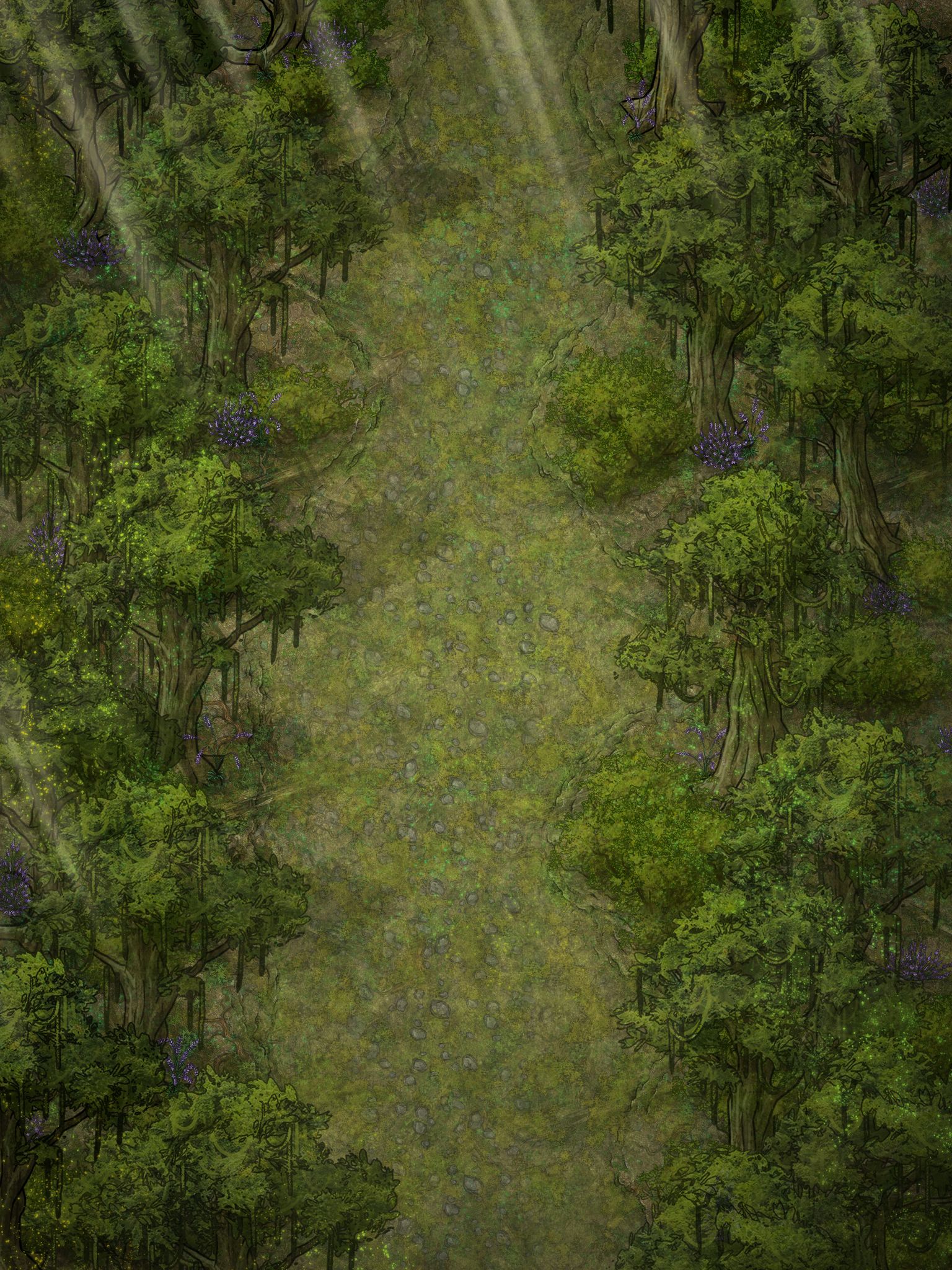 Whispering trees | Inkarnate - Create Fantasy Maps Online