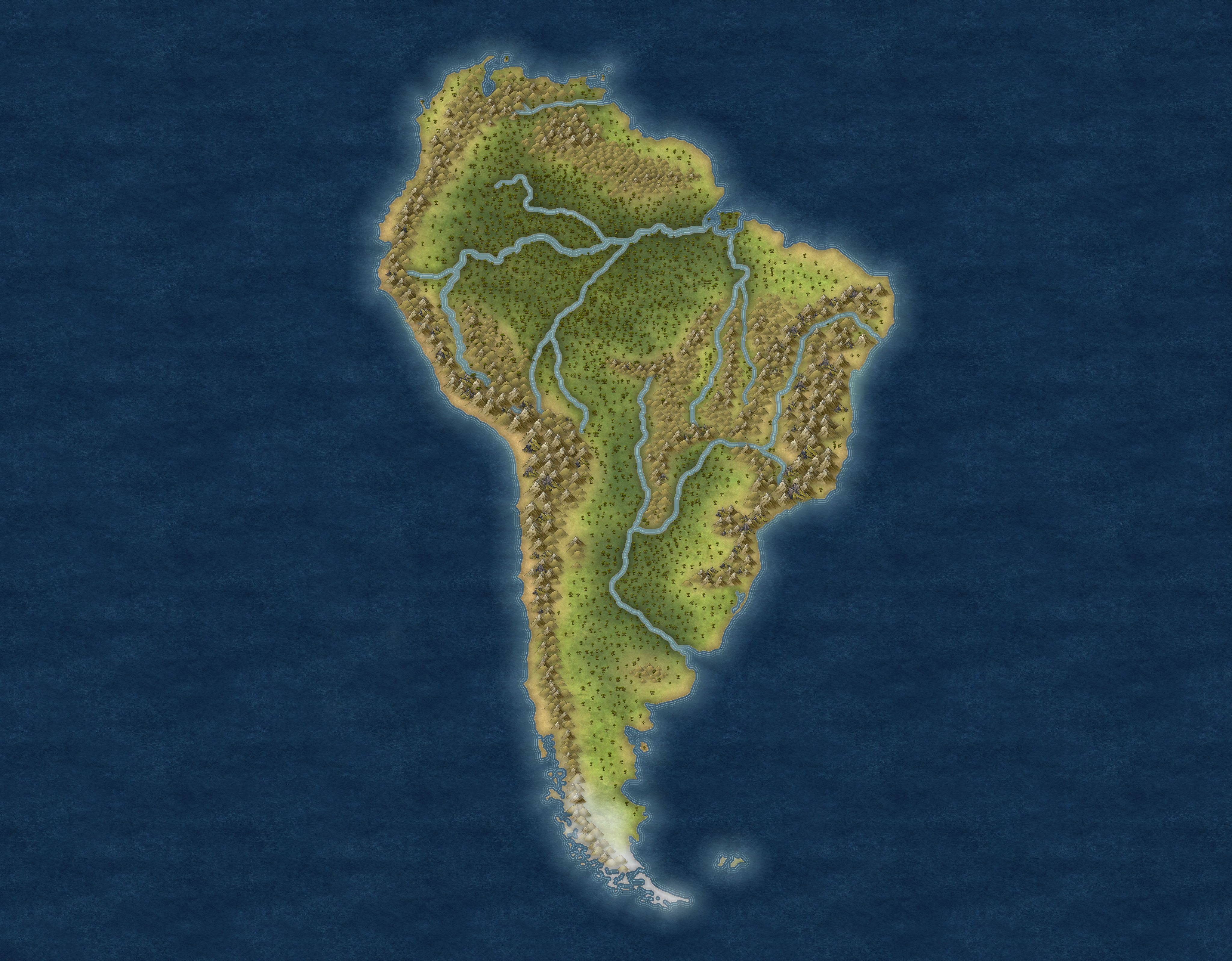 South America (wide) | Inkarnate - Create Fantasy Maps Online
